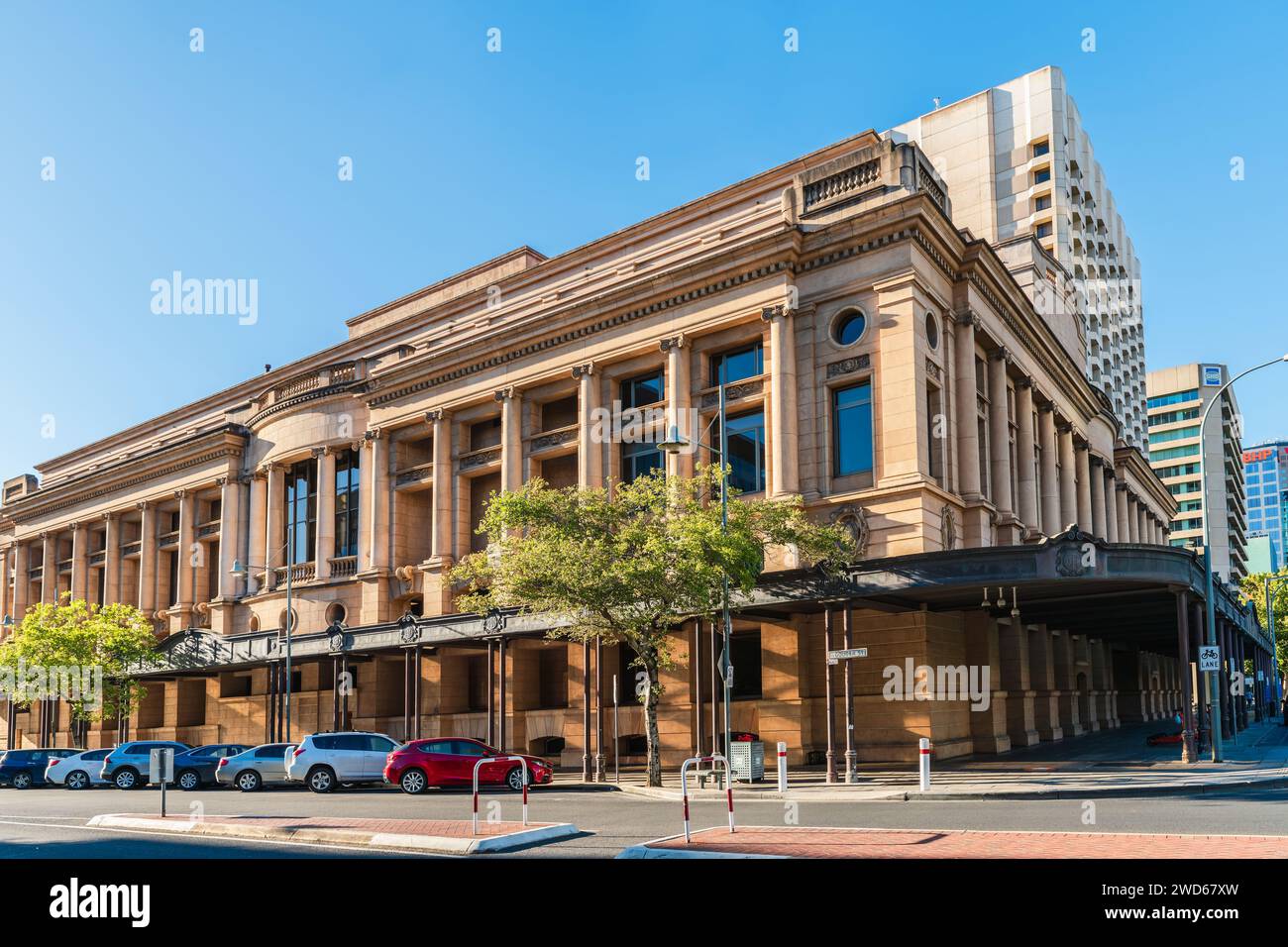 Adelaide, Australia - December 19, 2020: Sir Samuel Way Courts Building ...