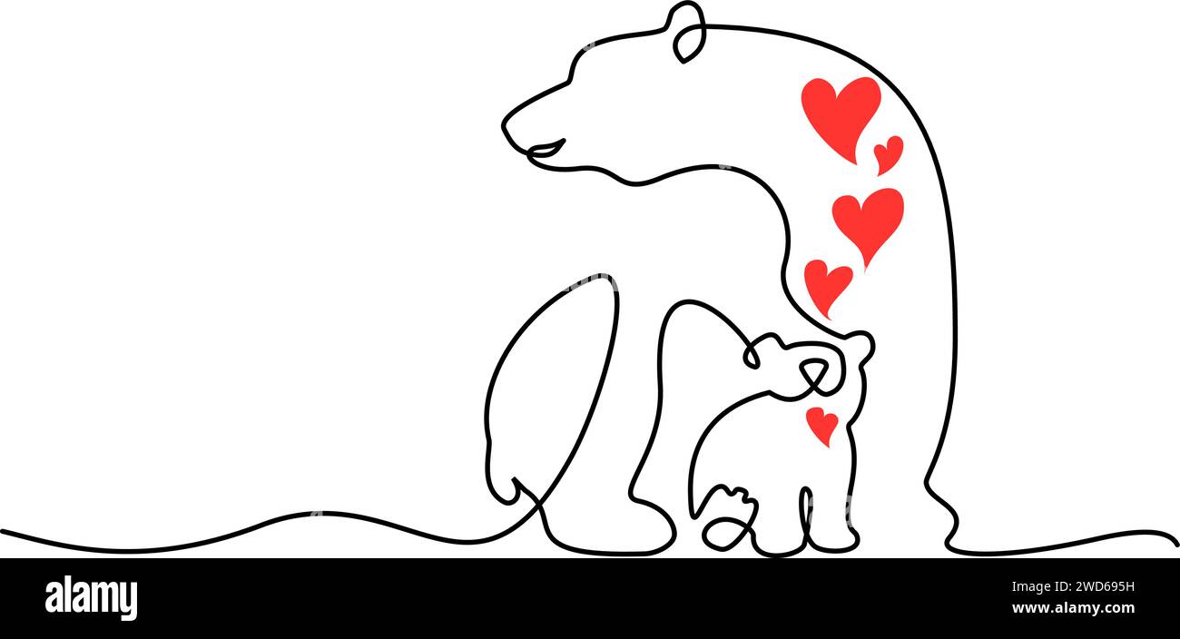 Bear drawing hi-res stock photography and images - Alamy