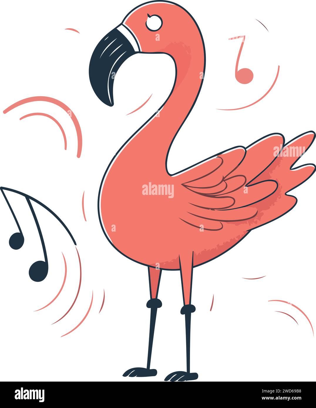 Flamingo music hi-res stock photography and images - Alamy