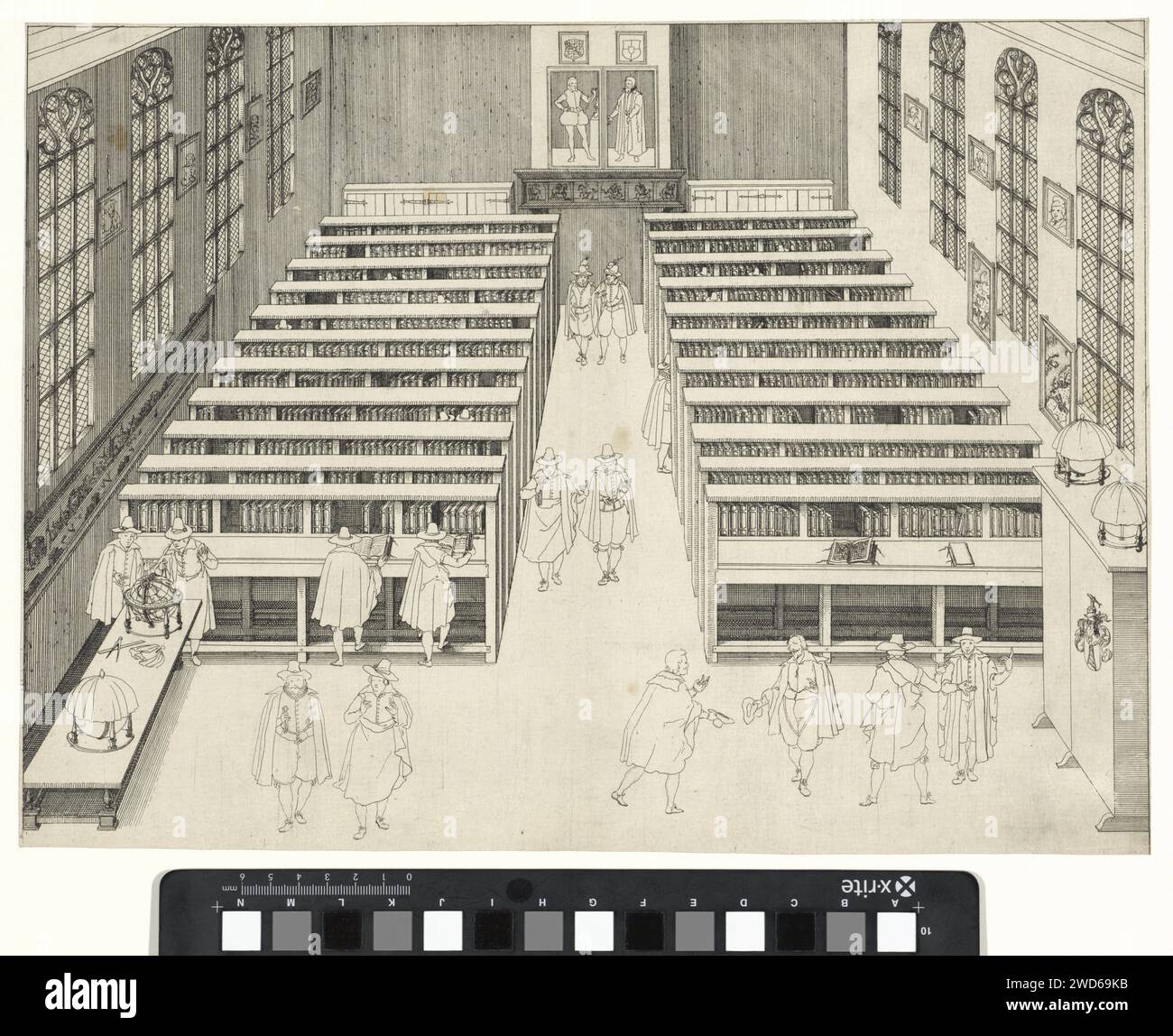 Library of the University of Leiden, Willem Isaacsz. van Swanenburg ...