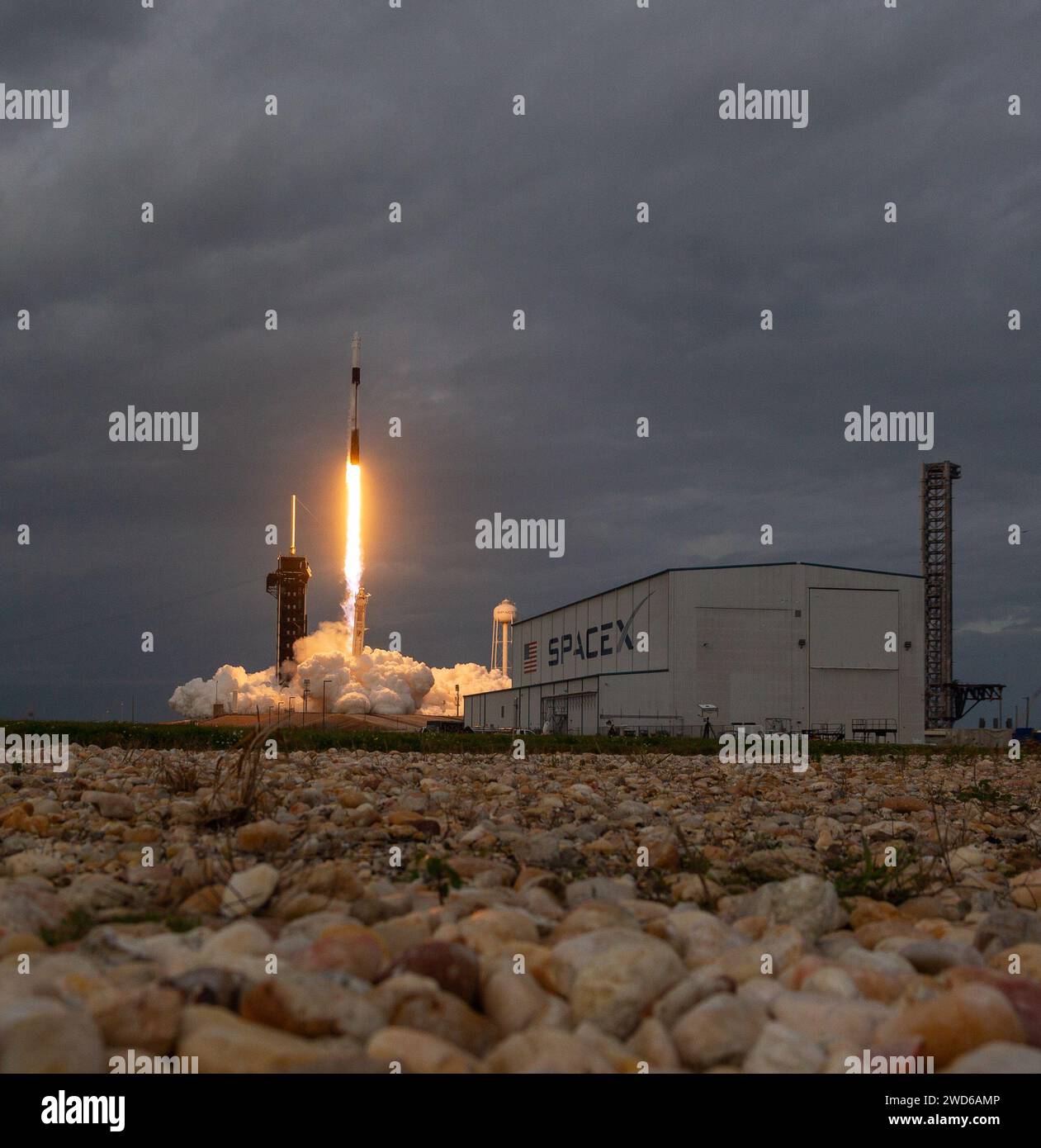 USA. 18th Jan, 2024. Liftoff photos from 39 press site and remote ...