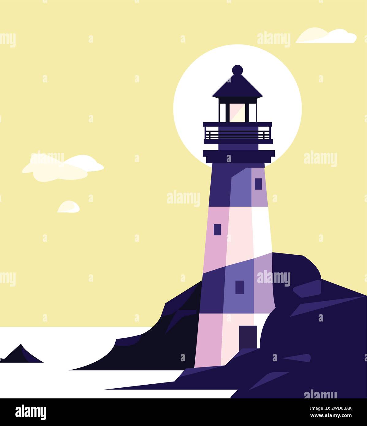 Safety coastal Stock Vector Images - Alamy