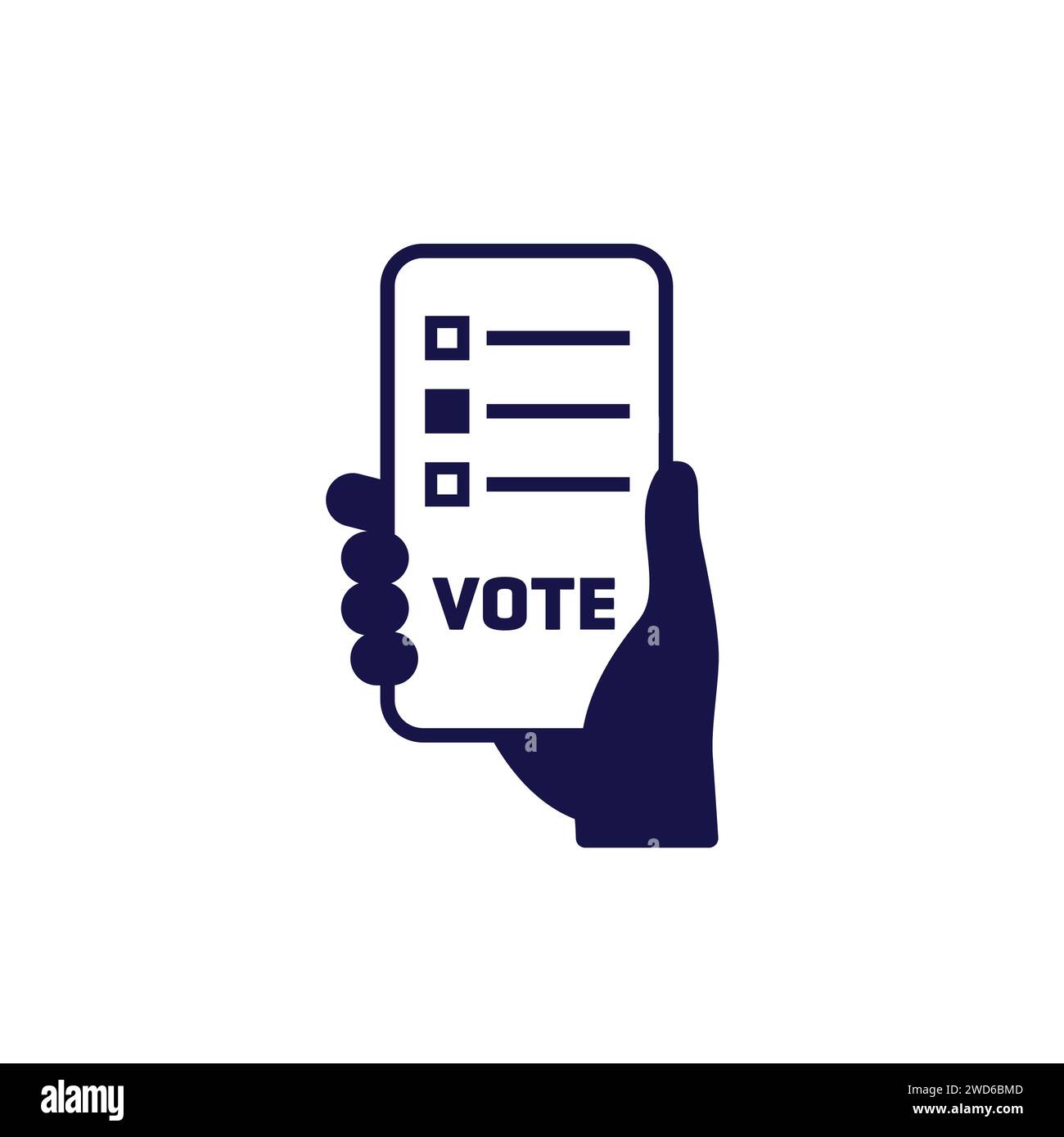 Voting vote Cut Out Stock Images & Pictures - Alamy