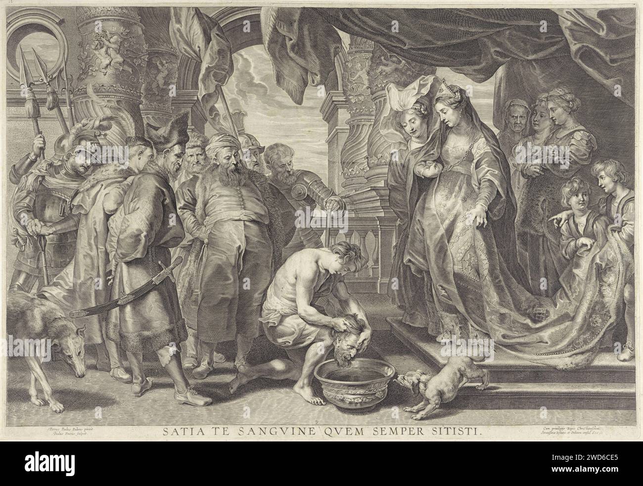 Tomyris revenge, Paulus Pontius, after Peter Paul Rubens, 1630 print ...