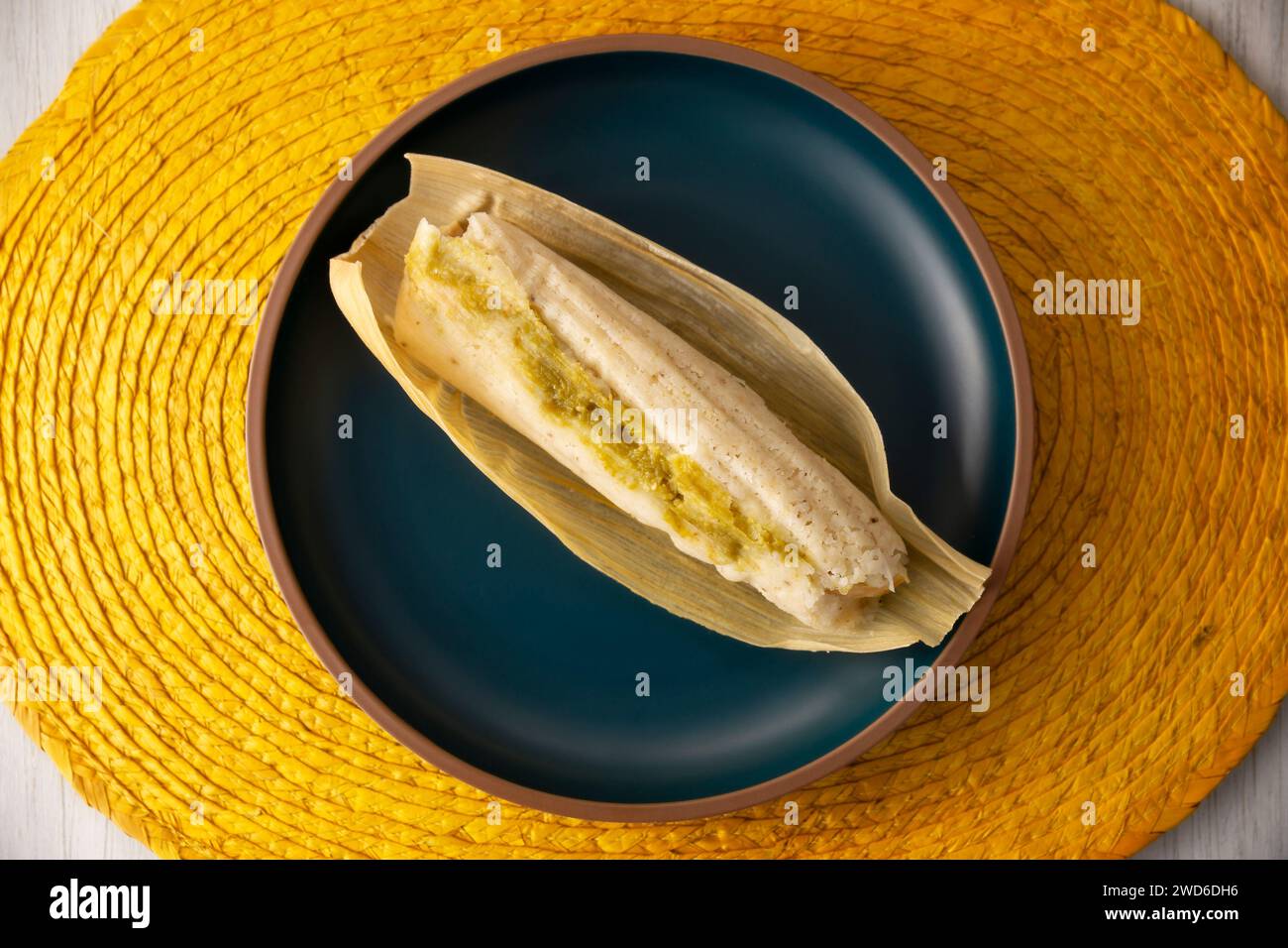 Tamale. hispanic dish typical of Mexico and some Latin American ...