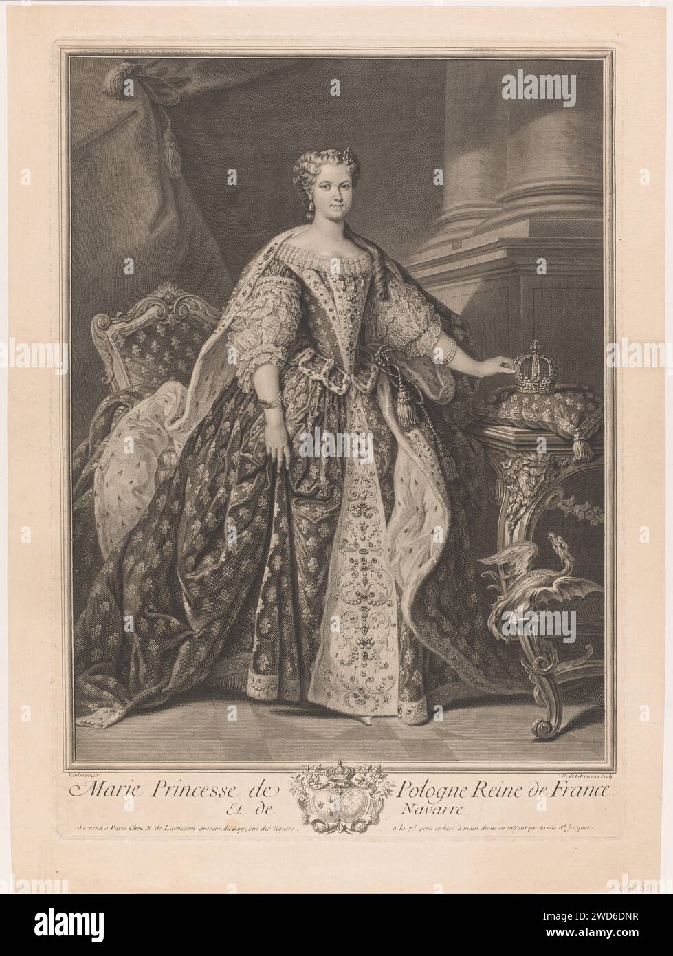 Portrait de maria van loo hi-res stock photography and images - Alamy