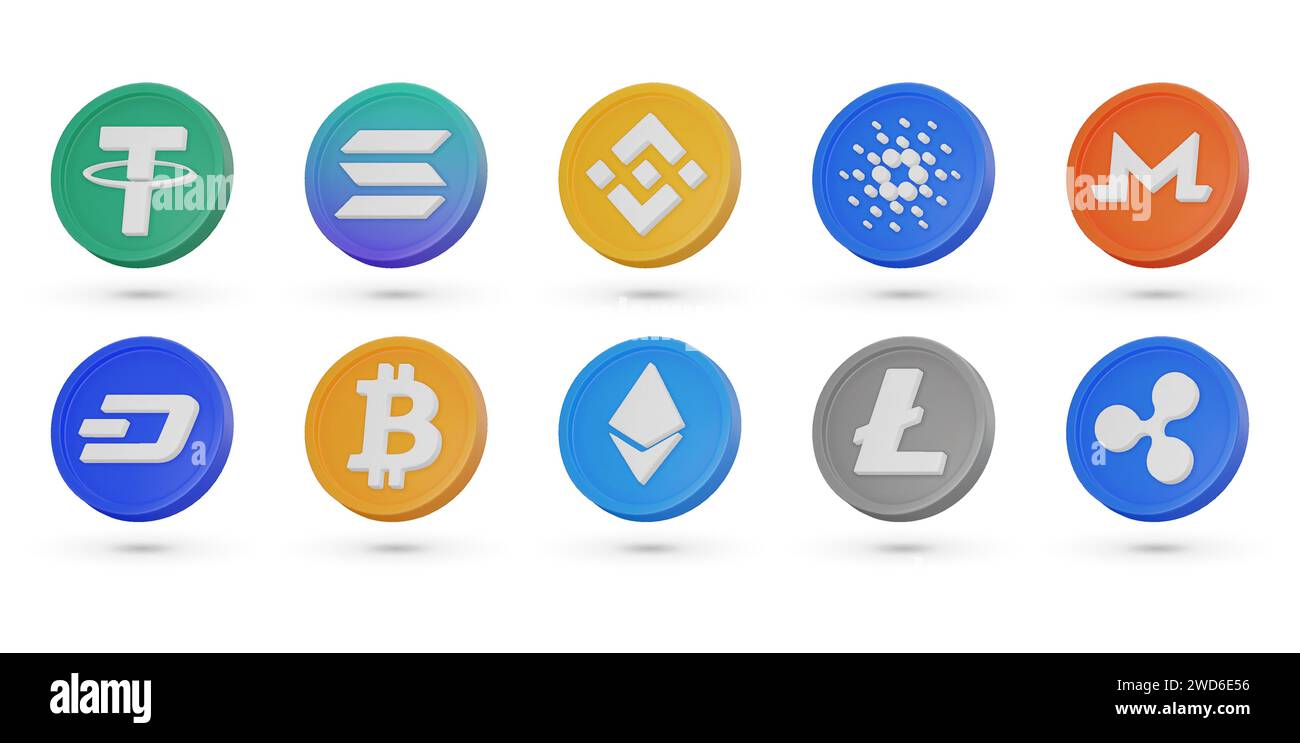 Sol logo vector 3d Stock Vector Images - Alamy