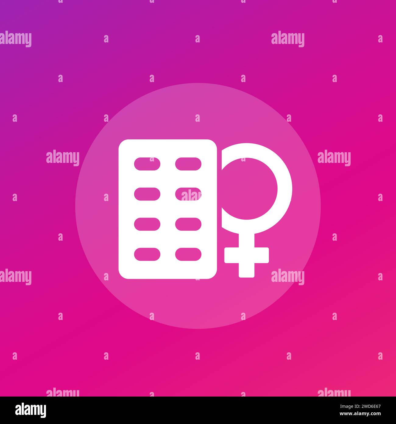 Woman hormone replacement therapy Stock Vector Images - Alamy