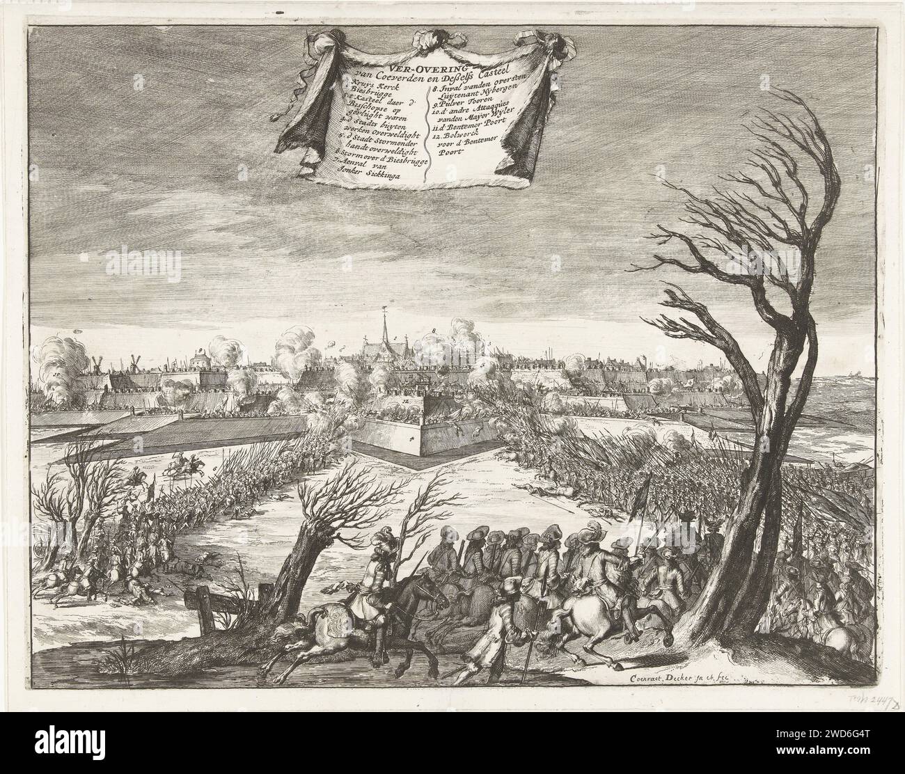 Storming and conquest of Coevorden on December 30, 1672, Coenraet ...