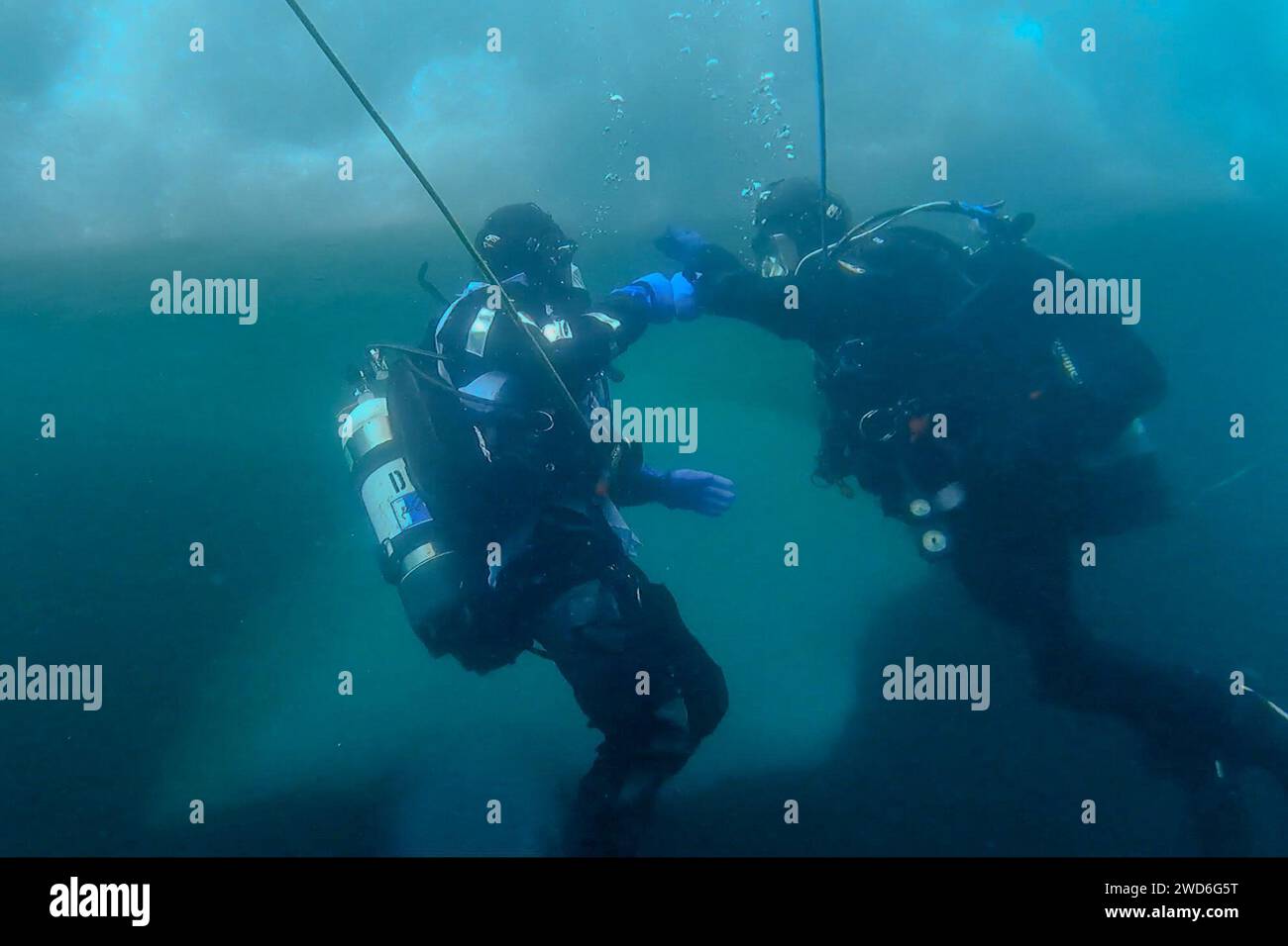 Antarctica. 7th Jan, 2024. U.S. Coast Guard Petty Officer 1st Class ...