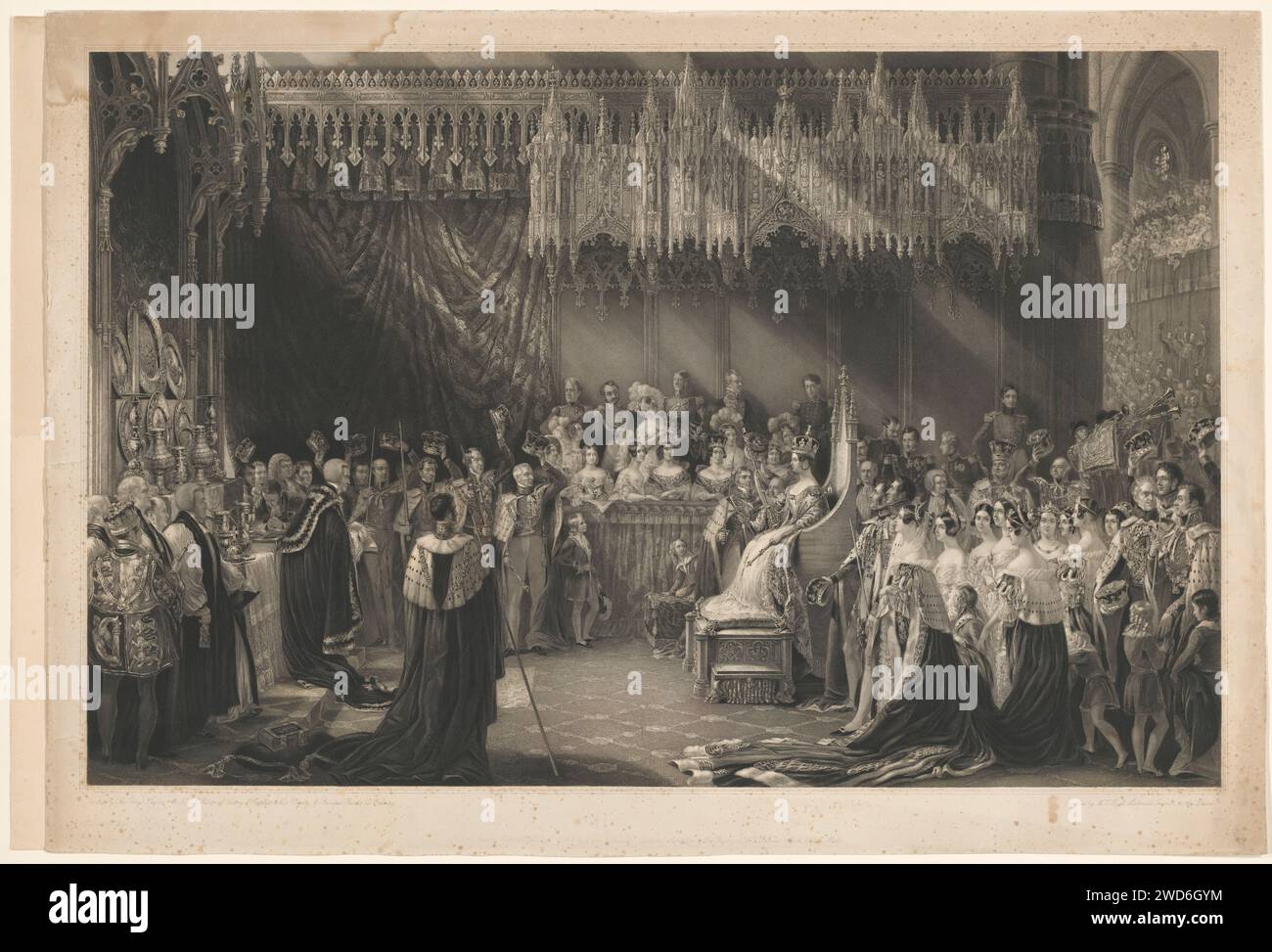 Coronation of Victoria, Queen of the United Kingdom and Empress of ...