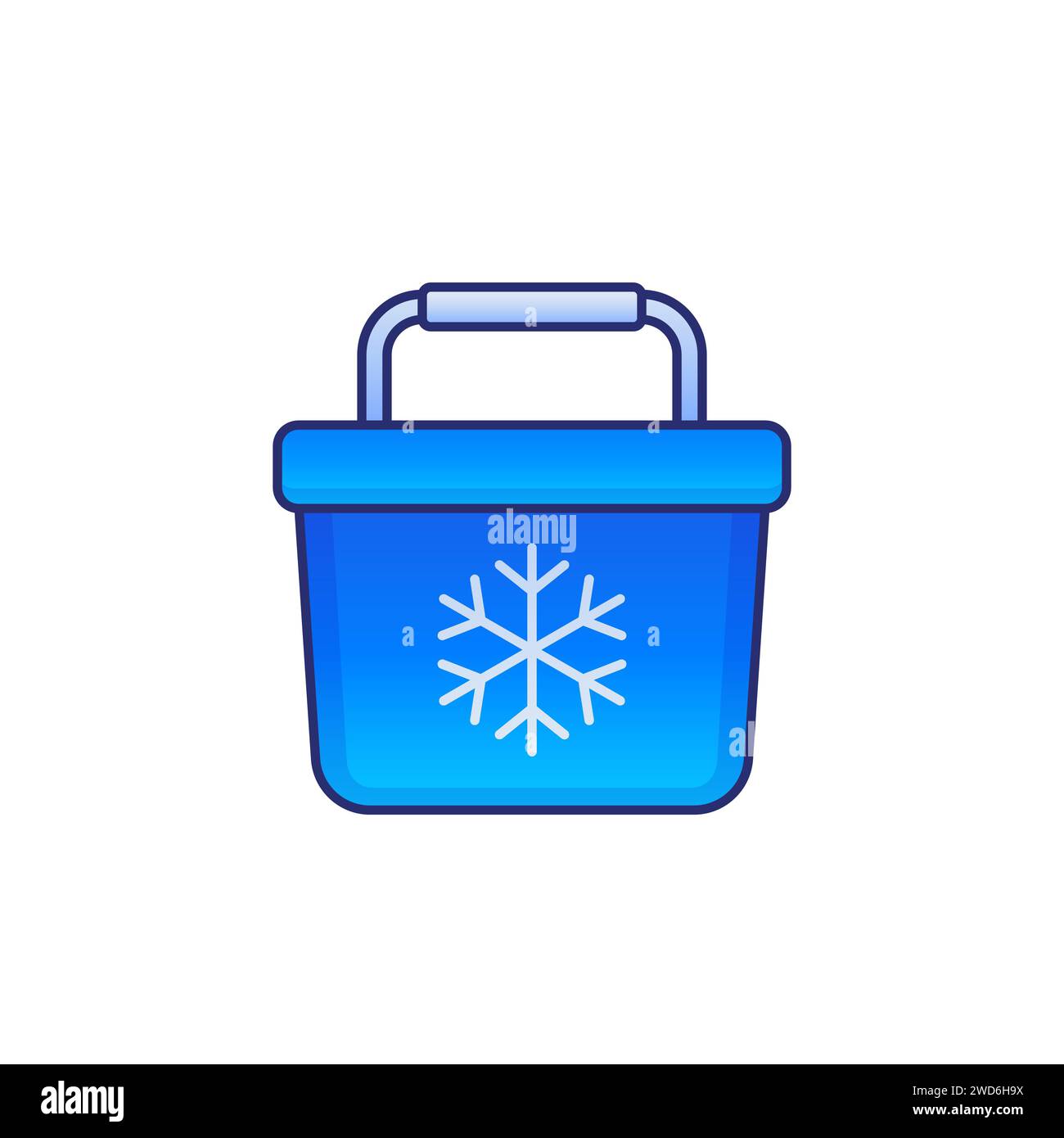 Portable fridge icon isolated on white Stock Vector Image & Art - Alamy
