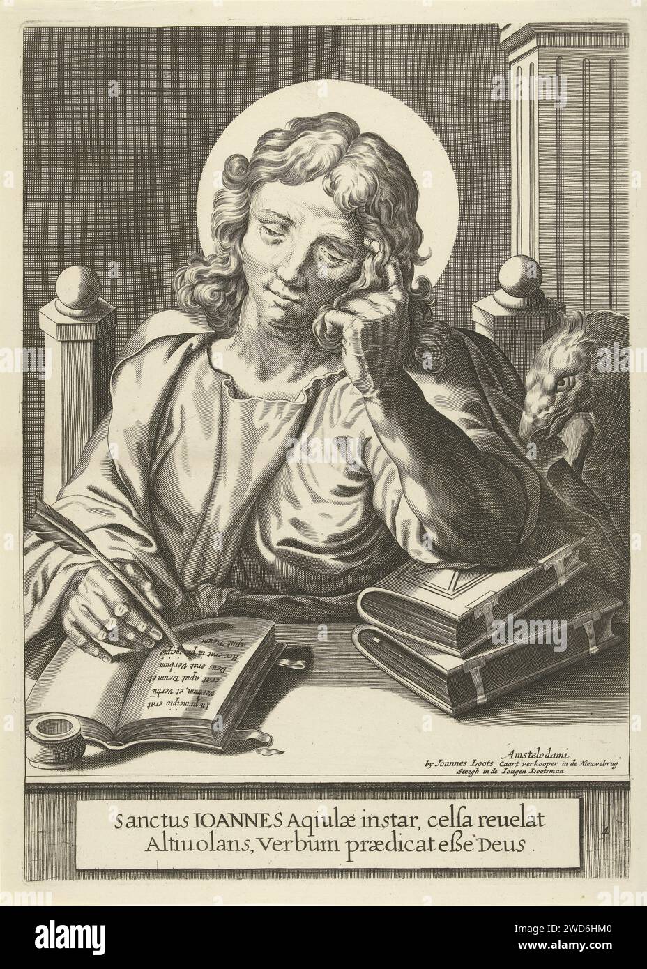 Johannes de Evangelist, François van den Hoeye, after Egbert van ...