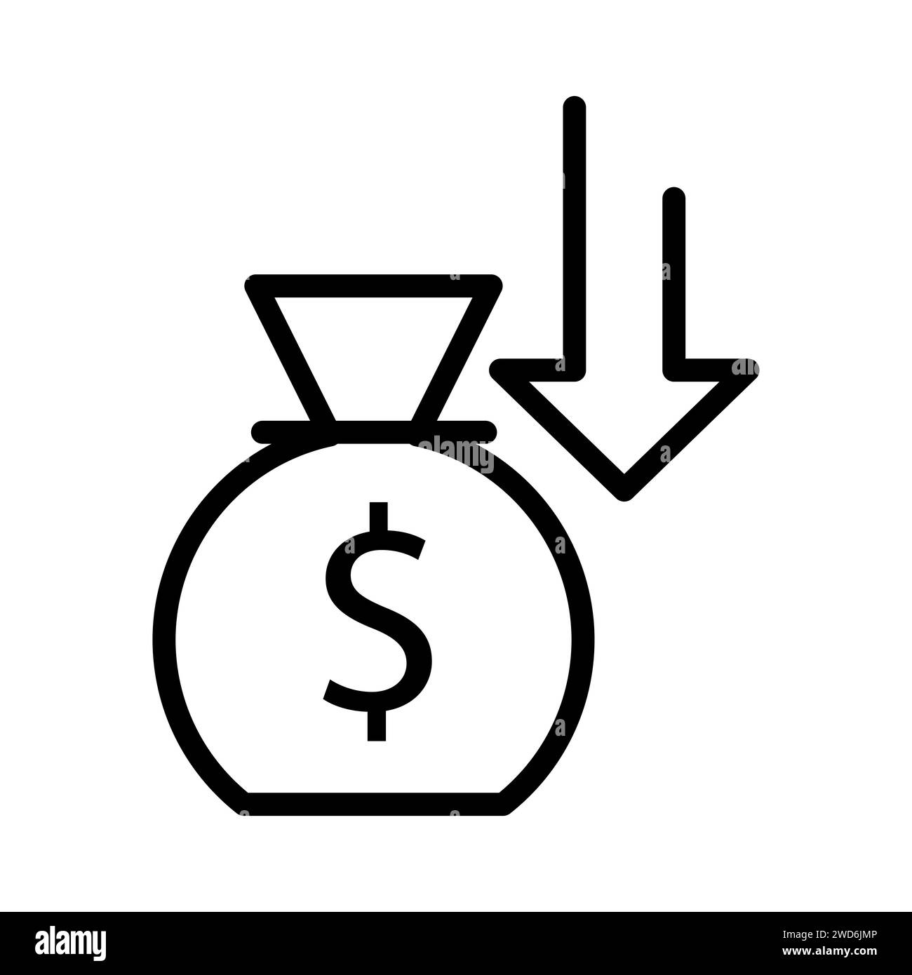 Money falling black background Black and White Stock Photos & Images ...