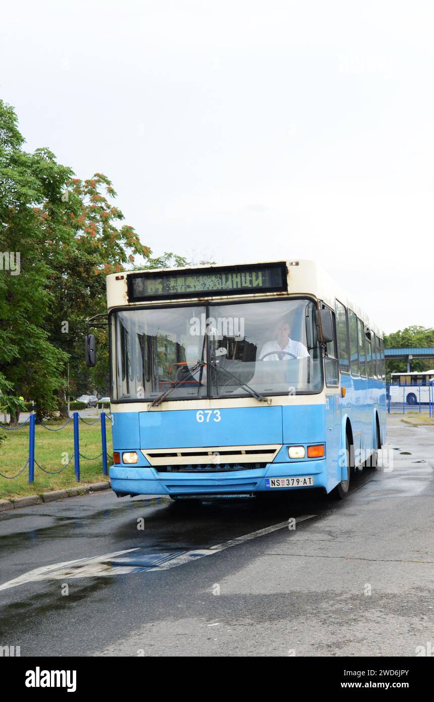 A public bus in Novi Sad, Serbia Stock Photo - Alamy