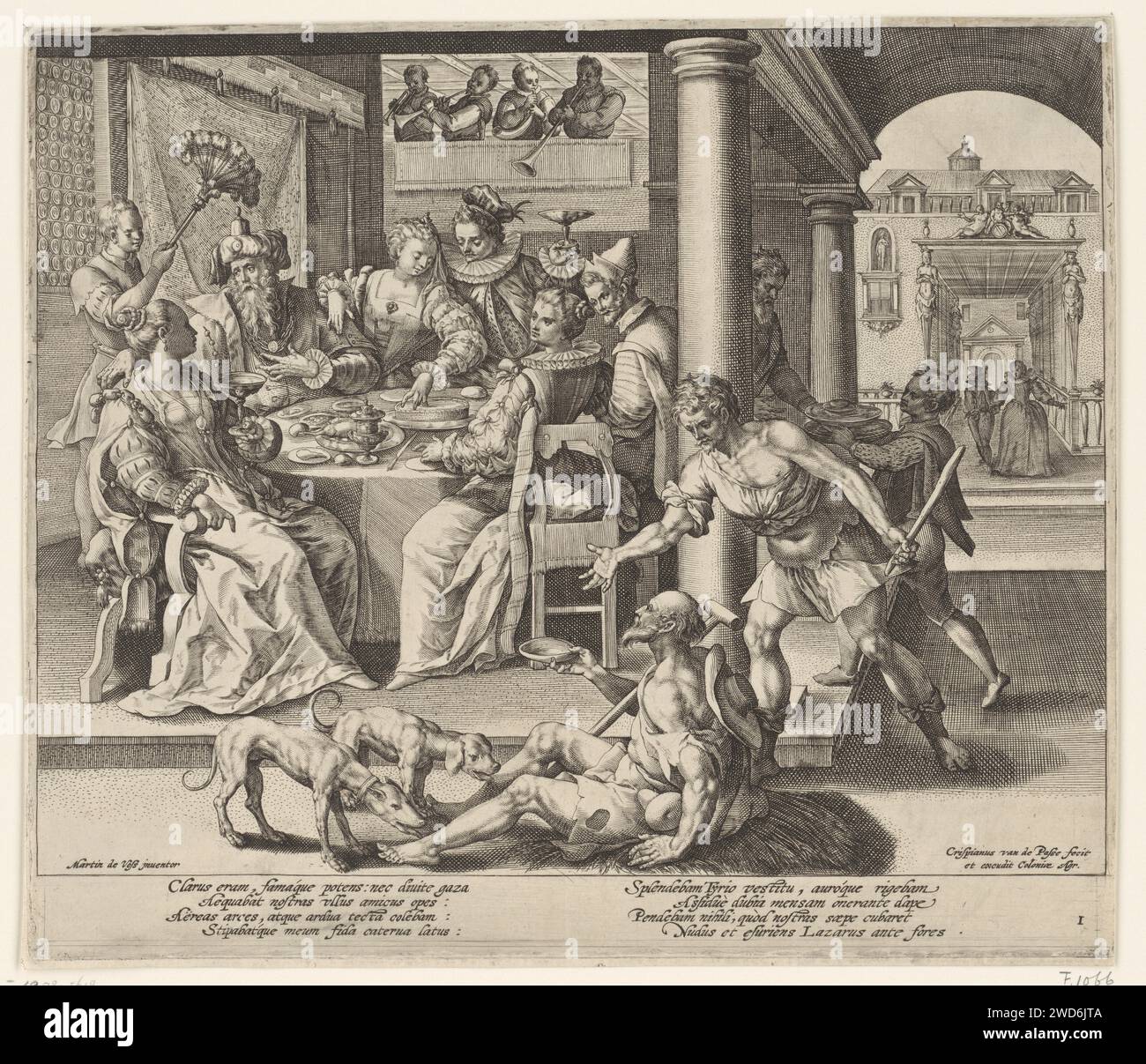 Lazarus at gate of rich man hi-res stock photography and images - Alamy