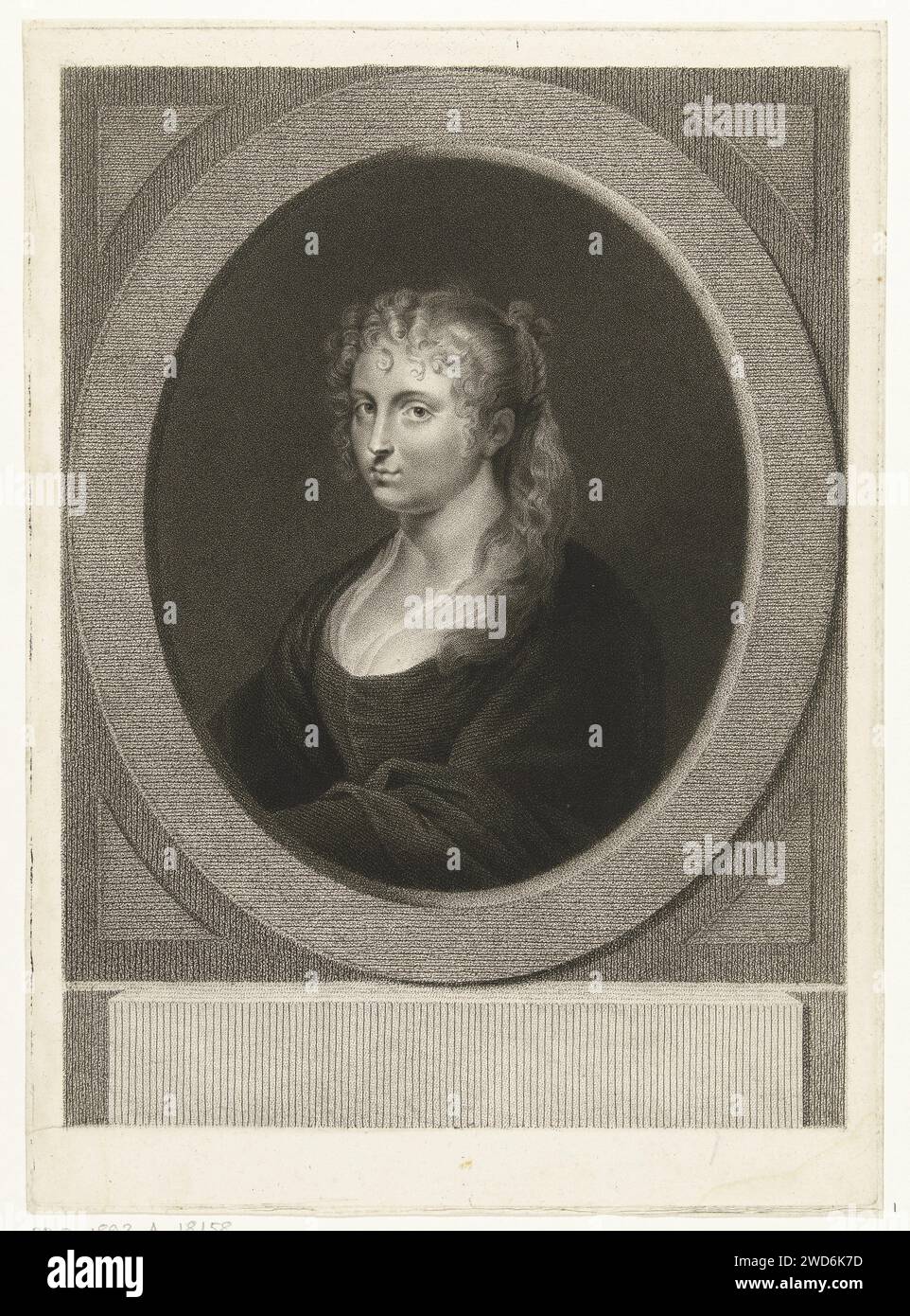 Portrait of Isabella Brant, Lambertus Antonius Claessens, after Peter ...