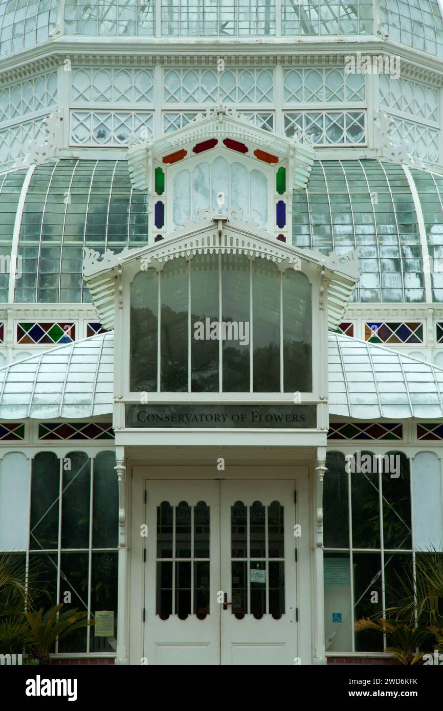 Conservatory of Flowers, Golden Gate Park, San Francisco, California ...