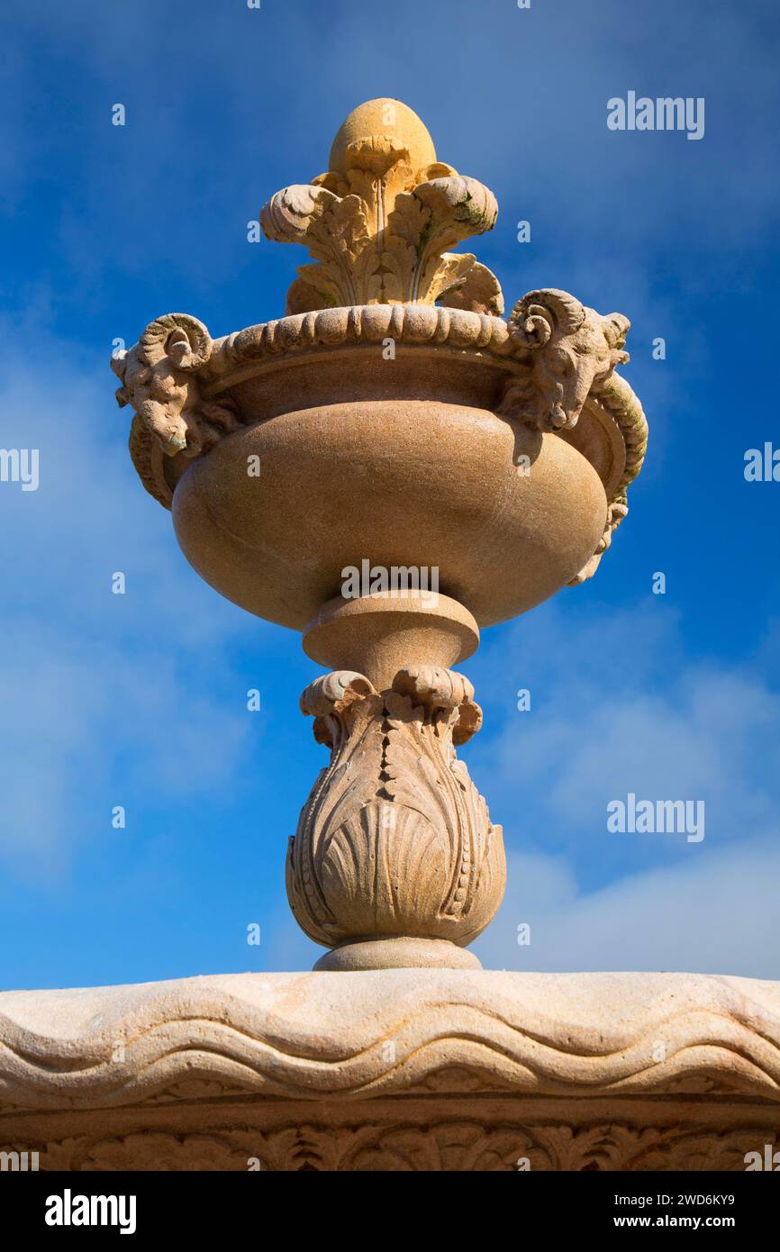 Fountain carving, Golden Gate Park, San Francisco, California Stock ...