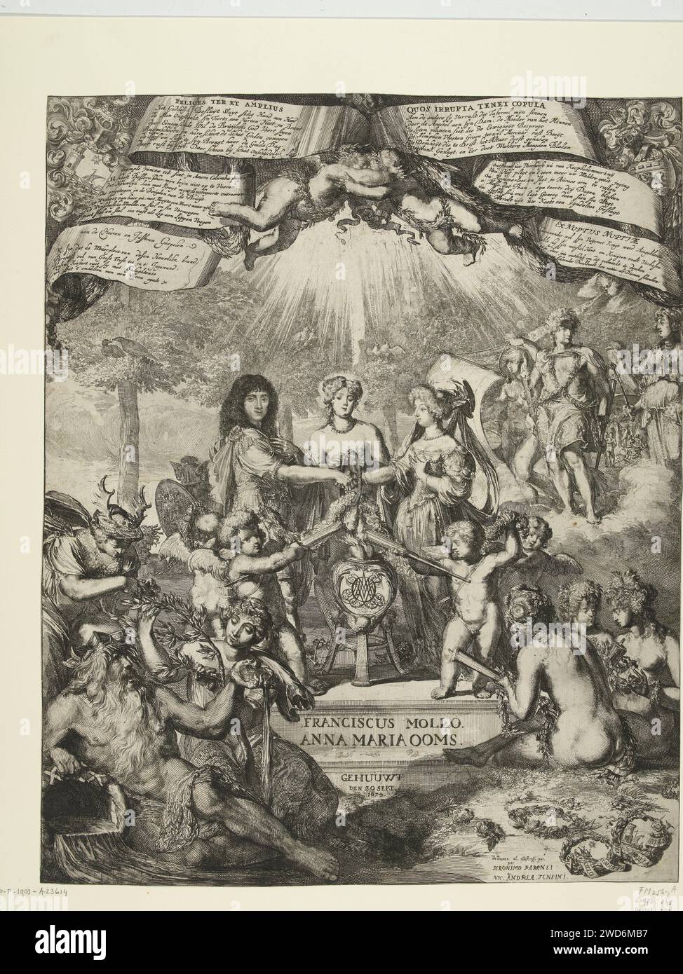 Allegory of the marriage of franciscus mollo anna maria ooms hi-res ...