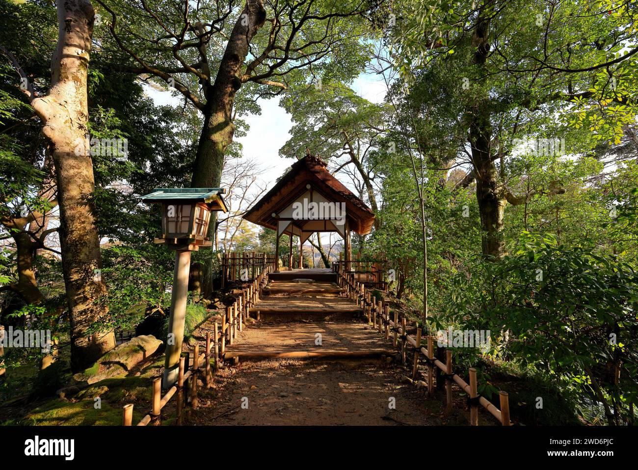 Kenroku-en located in Kanazawa, Ishikawa, Japan, one of the Three Great ...