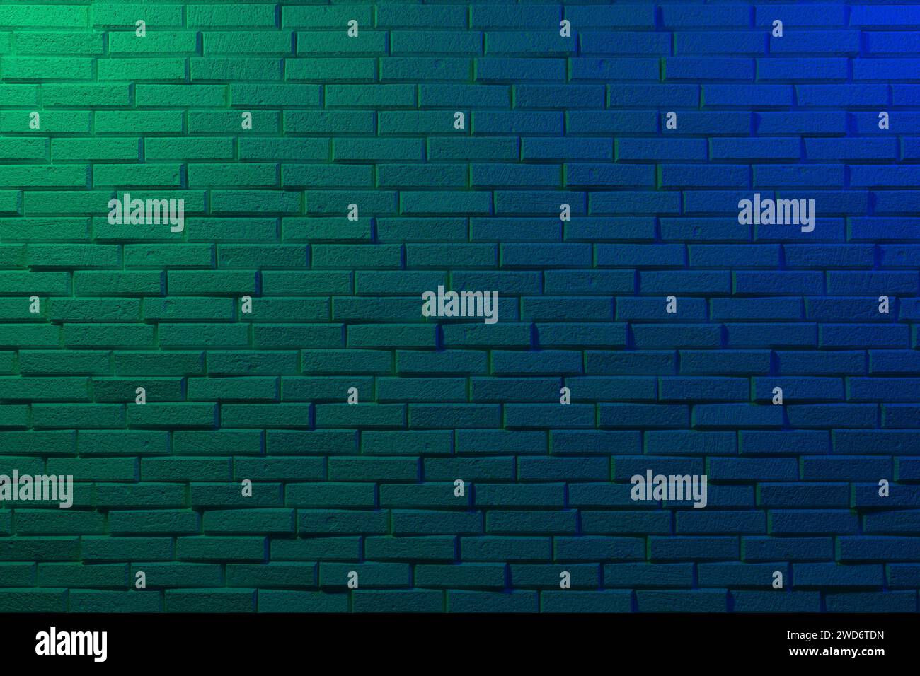 Neon brick wall background concept Stock Photo - Alamy
