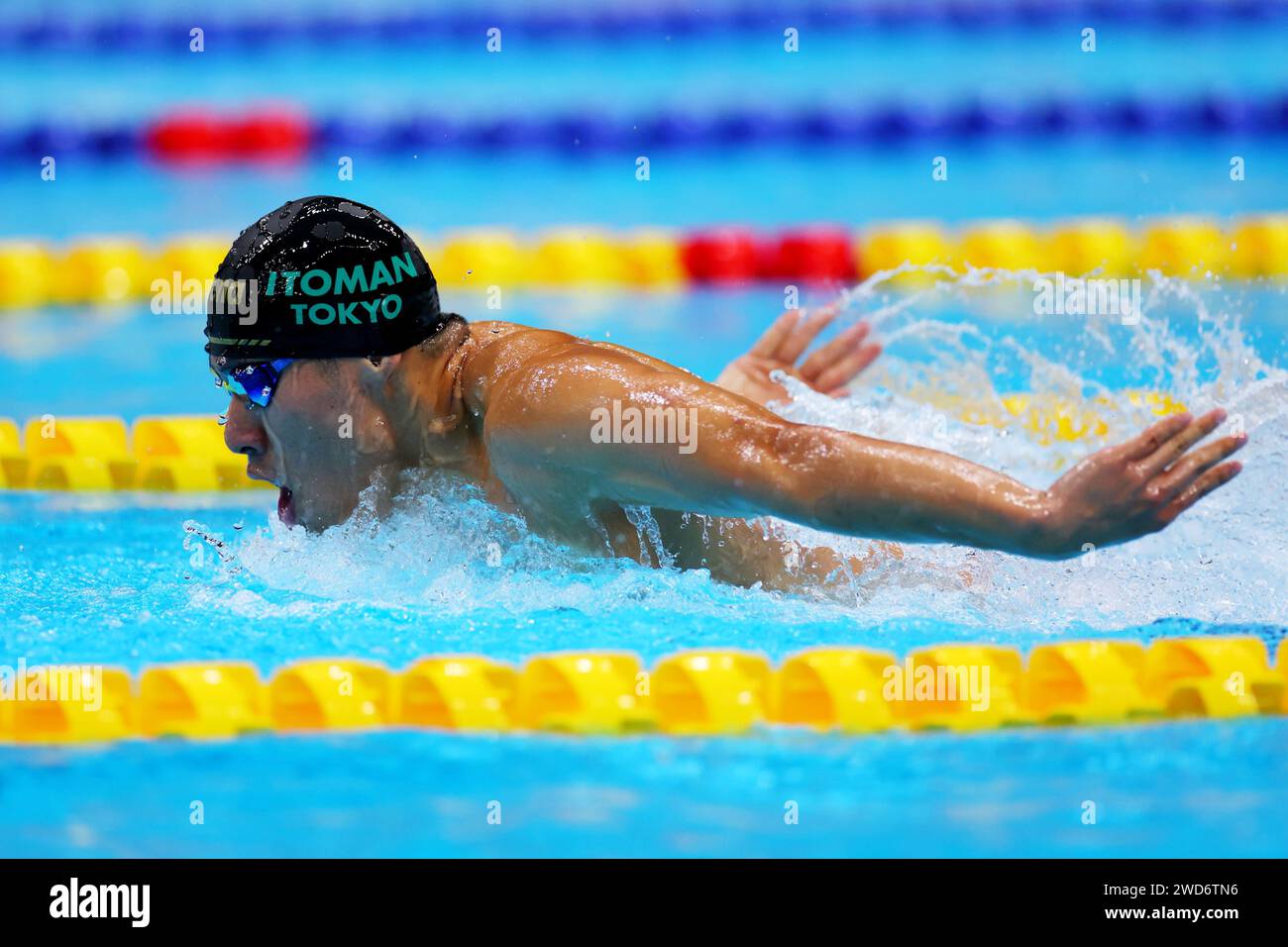 Tokyo Aquatics Centre, Tokyo, Japan. 19th Jan, 2024. Tomoru Honda, JANUARY 19, 2024 - Swimming ...