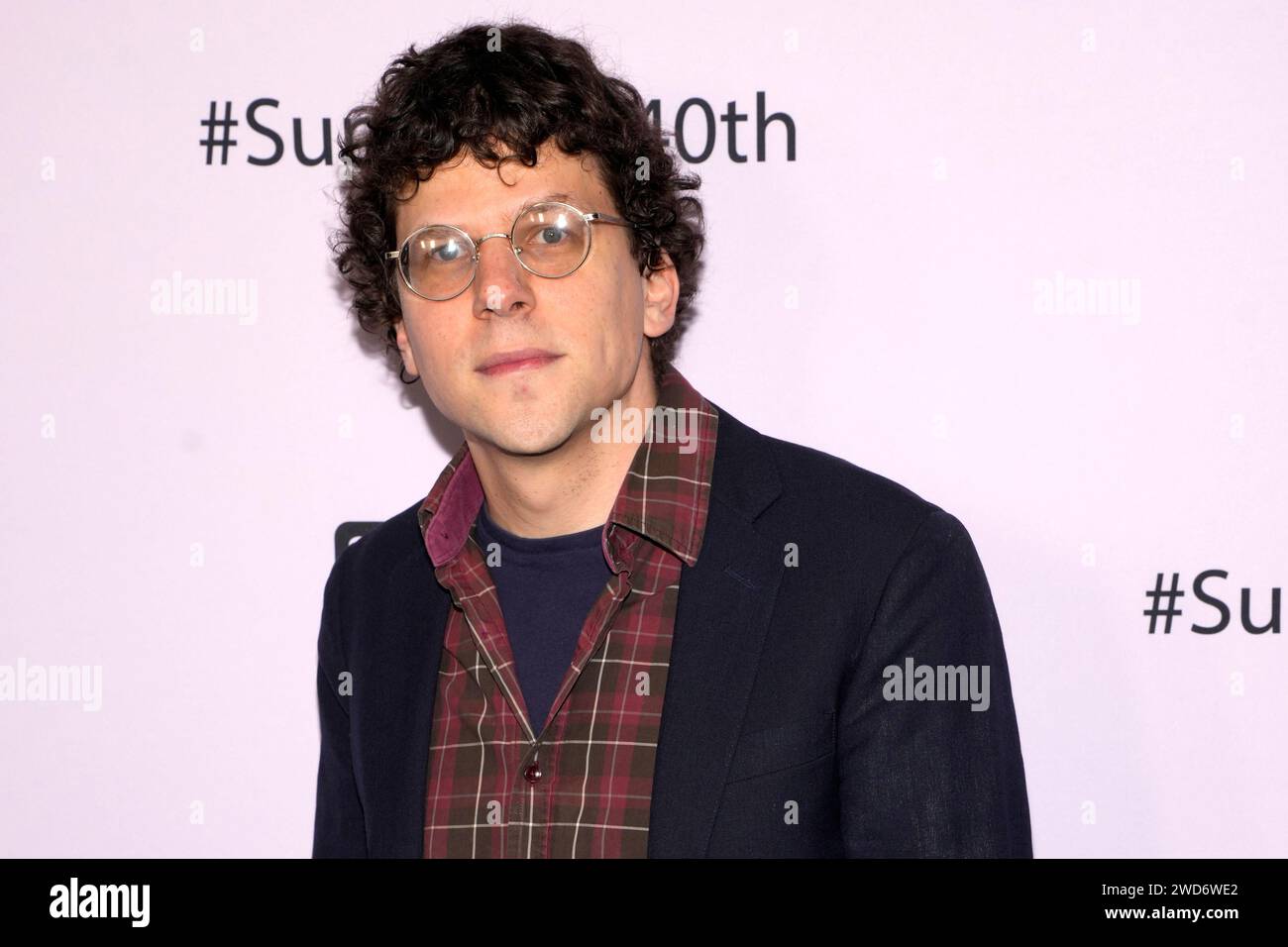 Jesse Eisenberg attends the 2024 Sundance Film Festival's Opening Night ...