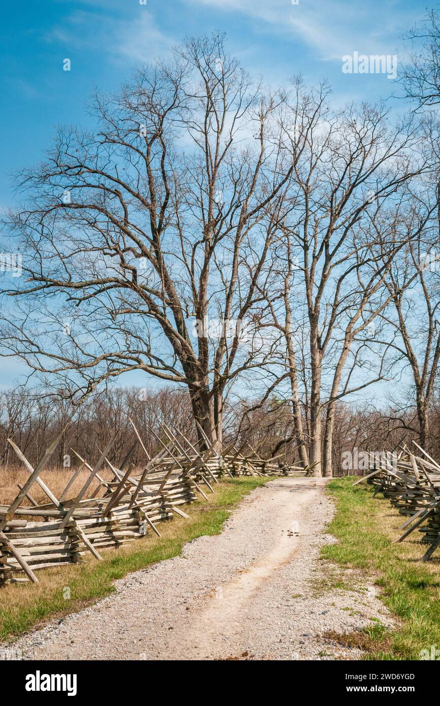 Gettysburg National Military Park, American Civil War Battlefield, in ...