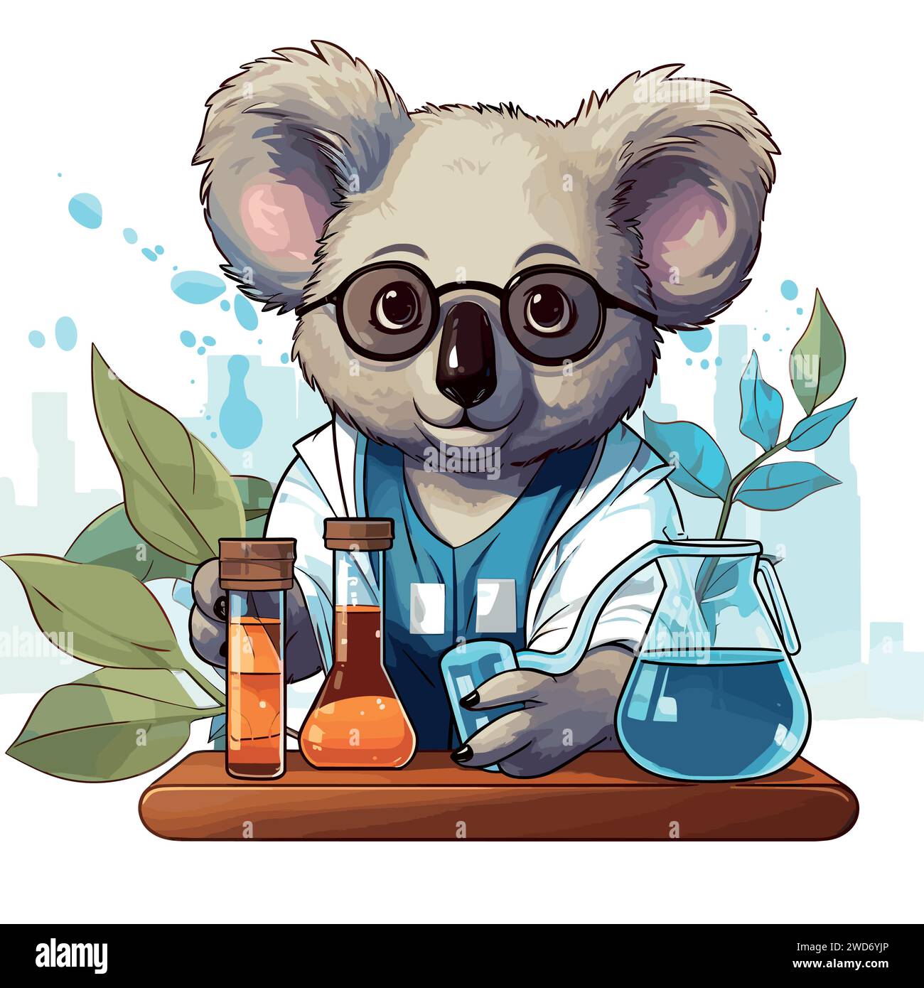 Koala clip art hi-res stock photography and images - Alamy