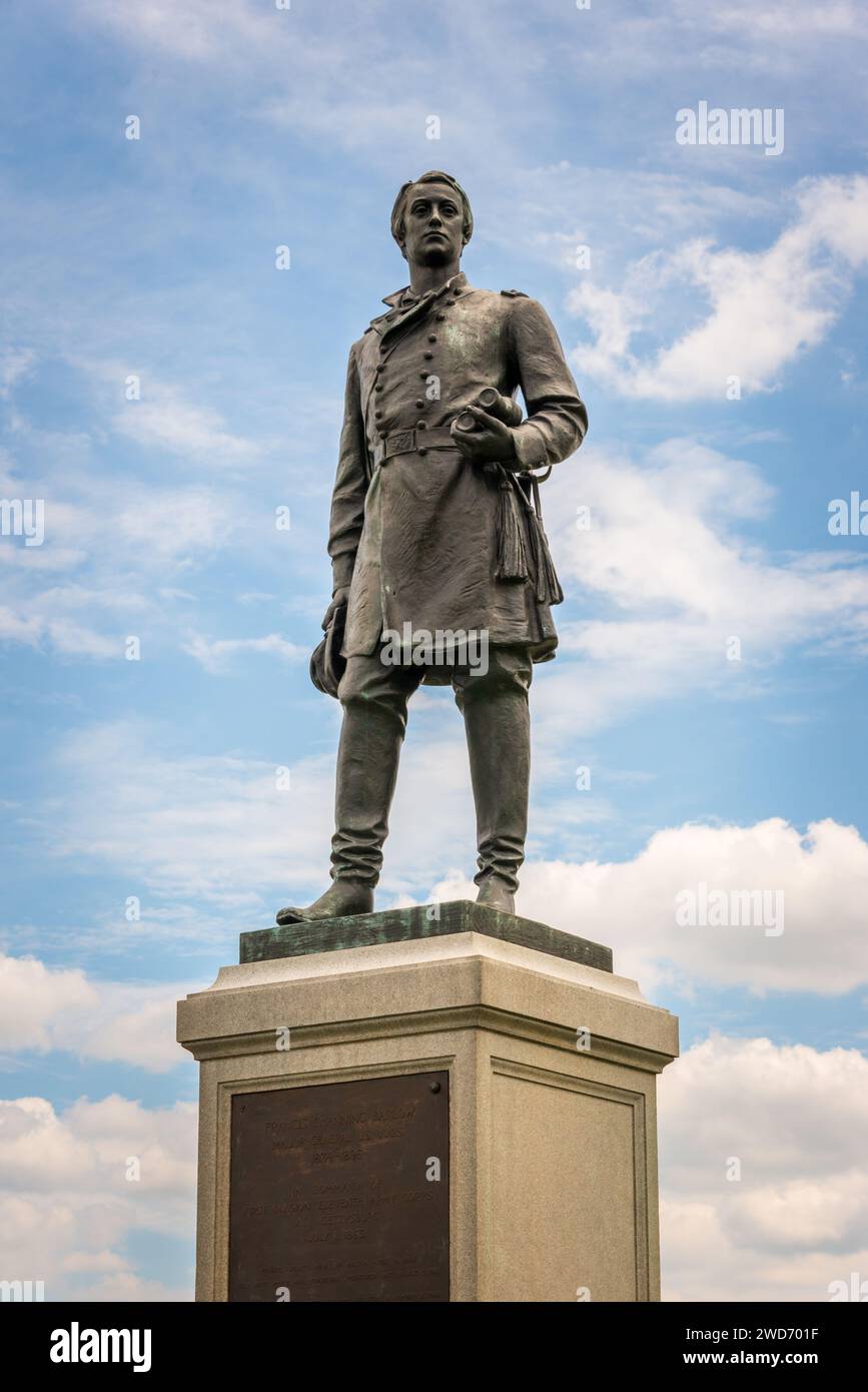 Gettysburg National Military Park, American Civil War Battlefield, in ...