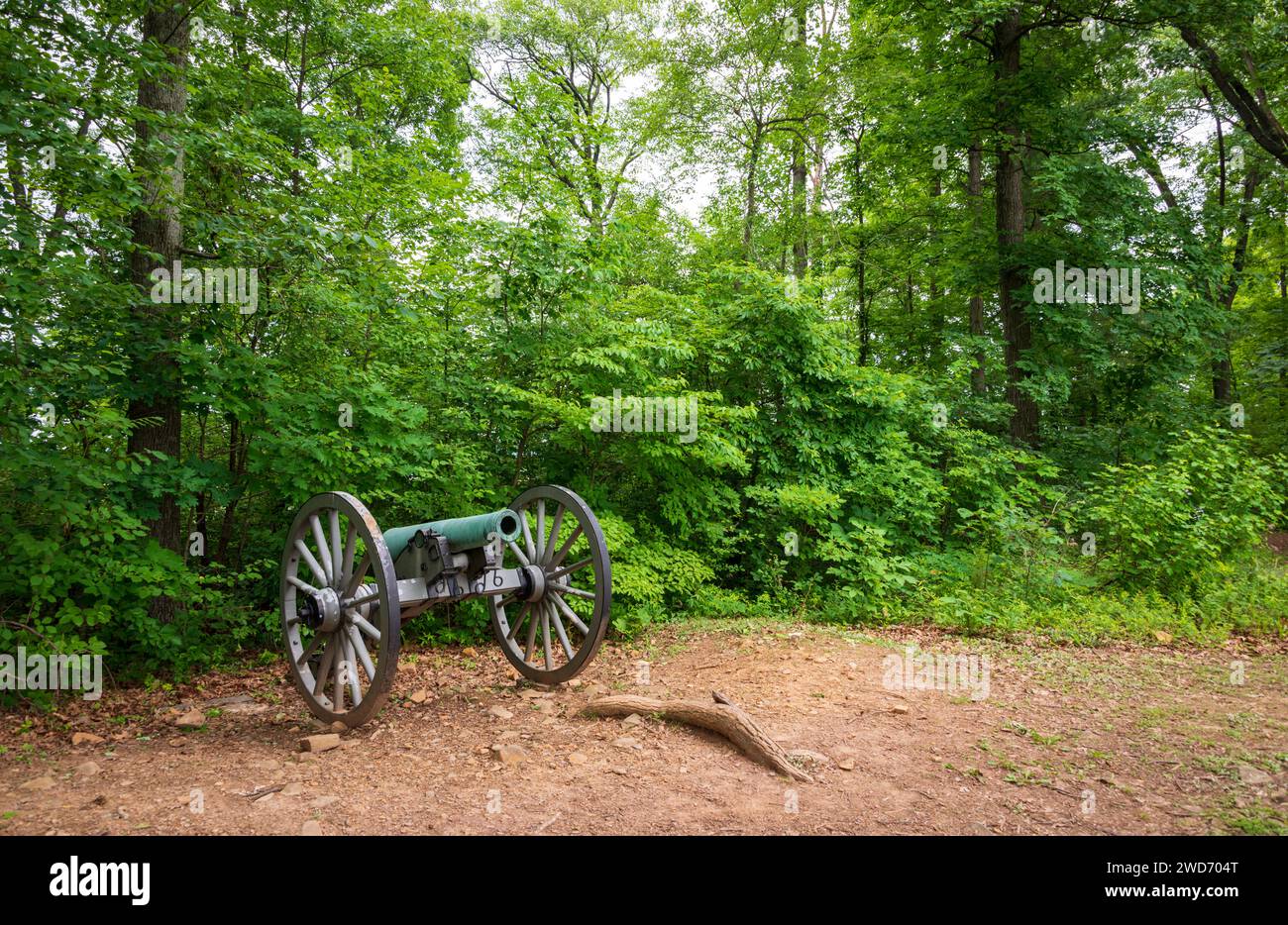 Cannon at the Gettysburg National Military Park, American Civil War ...