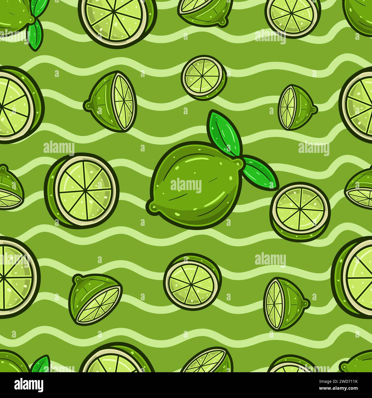 Lime green illustration Stock Vector Images - Alamy