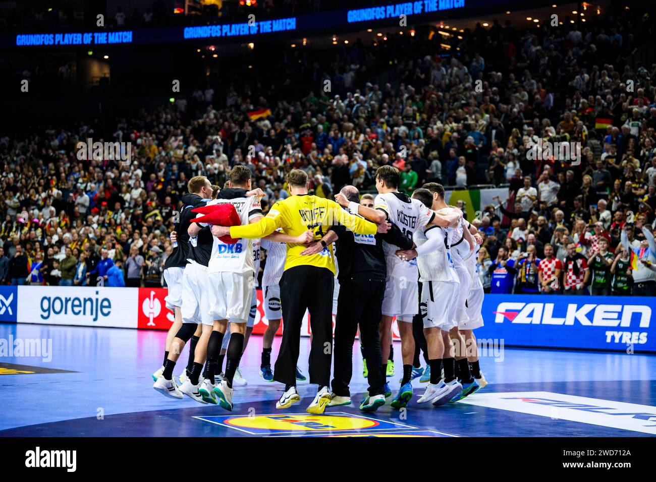 Cologne, Germany. 18th Jan, 2024. Handball: European Championship ...