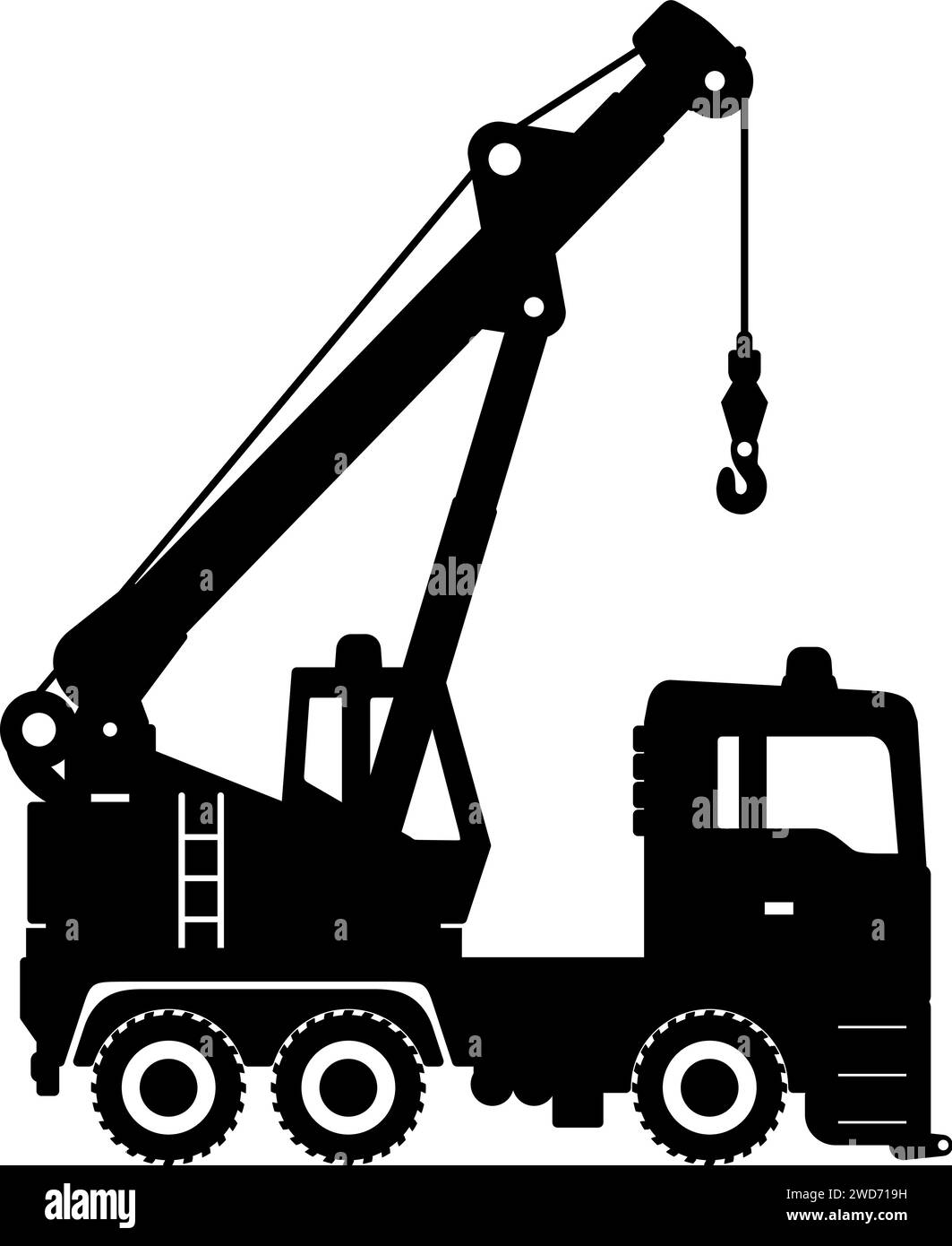 Davit crane Cut Out Stock Images & Pictures - Alamy