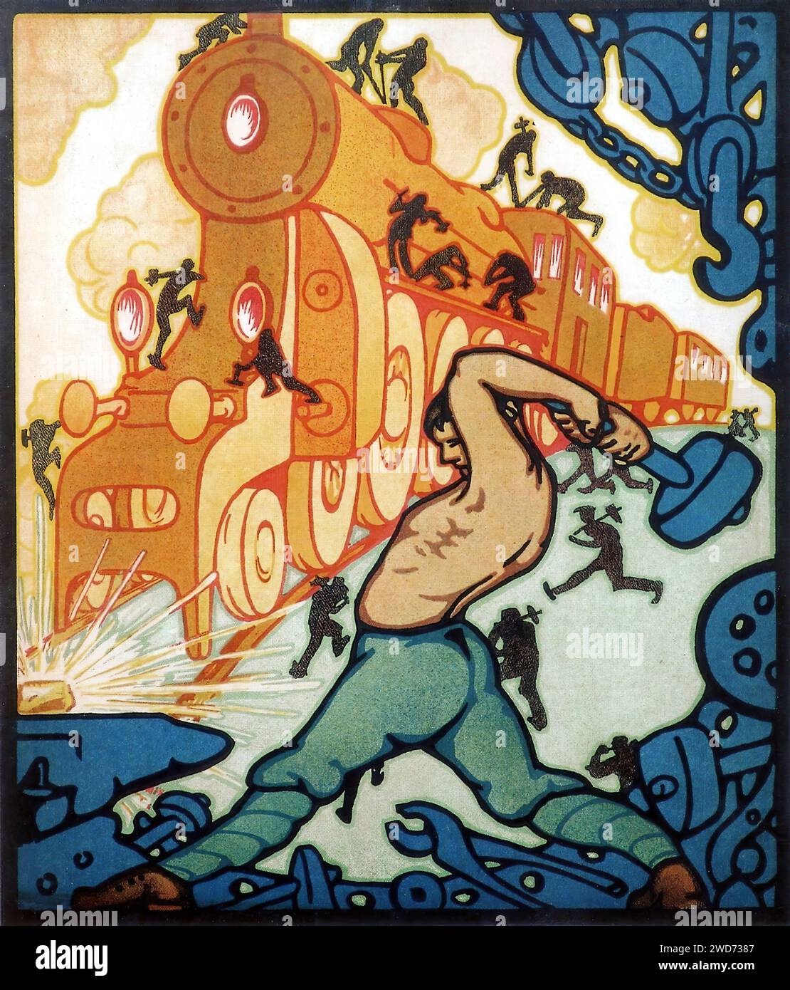 Raise the country from ruins - Vintage Soviet Advertising and ...