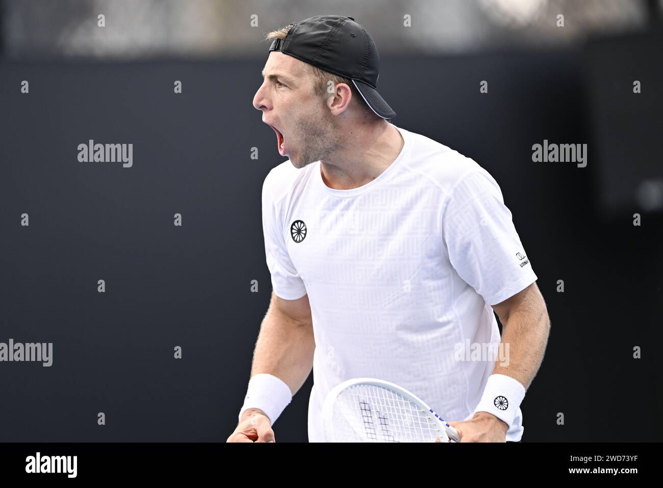 Tallon Griekspoor during the Australian Open AO 2024 Grand Slam tennis ...