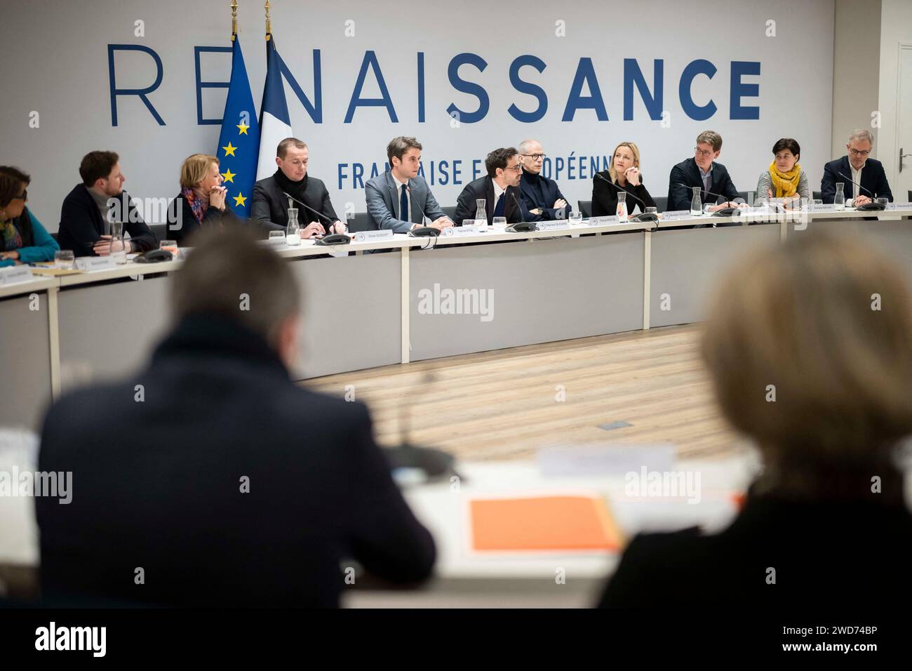 Paris, France. 18th Jan, 2024. French Foreign and European Affairs ...