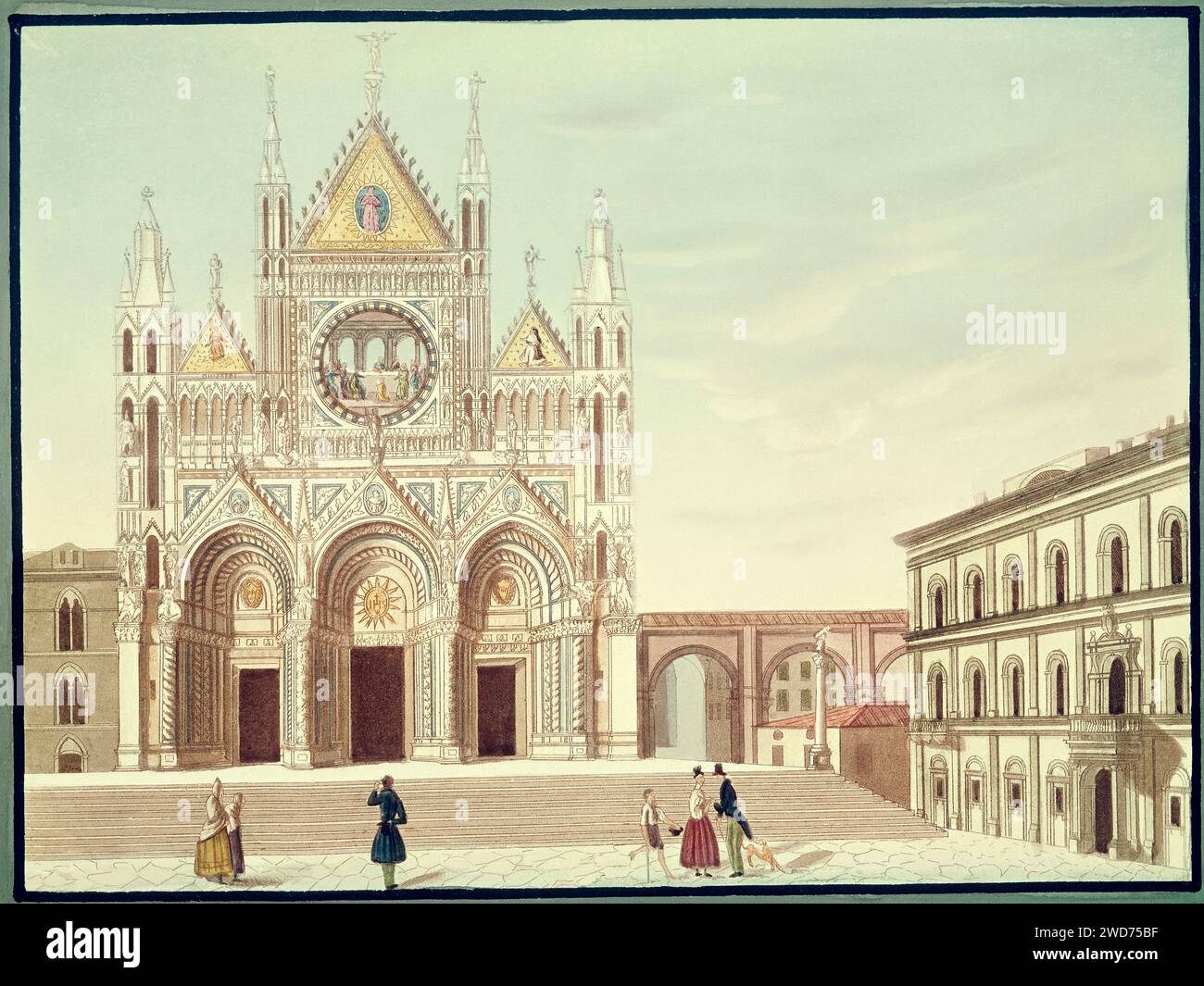 Catedral de siena hi-res stock photography and images - Alamy