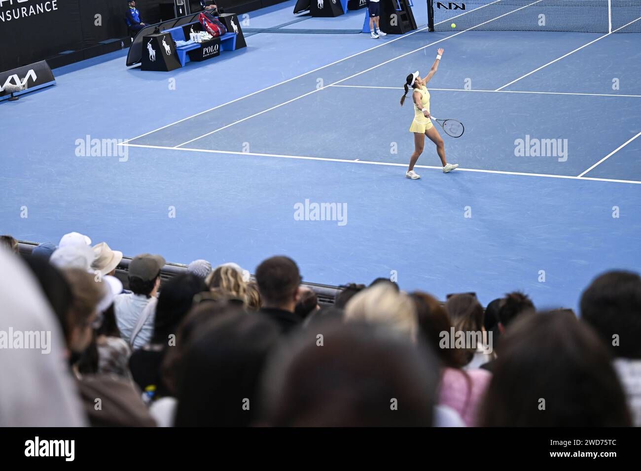Emma Raducanu during the Australian Open AO 2024 Grand Slam tennis ...