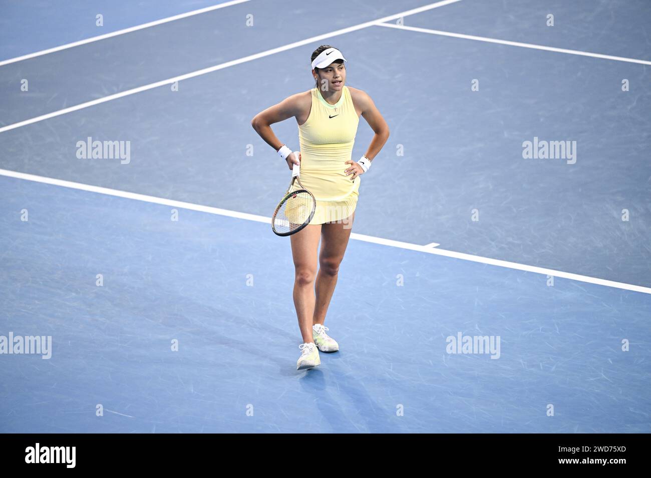 Emma Raducanu during the Australian Open AO 2024 Grand Slam tennis ...