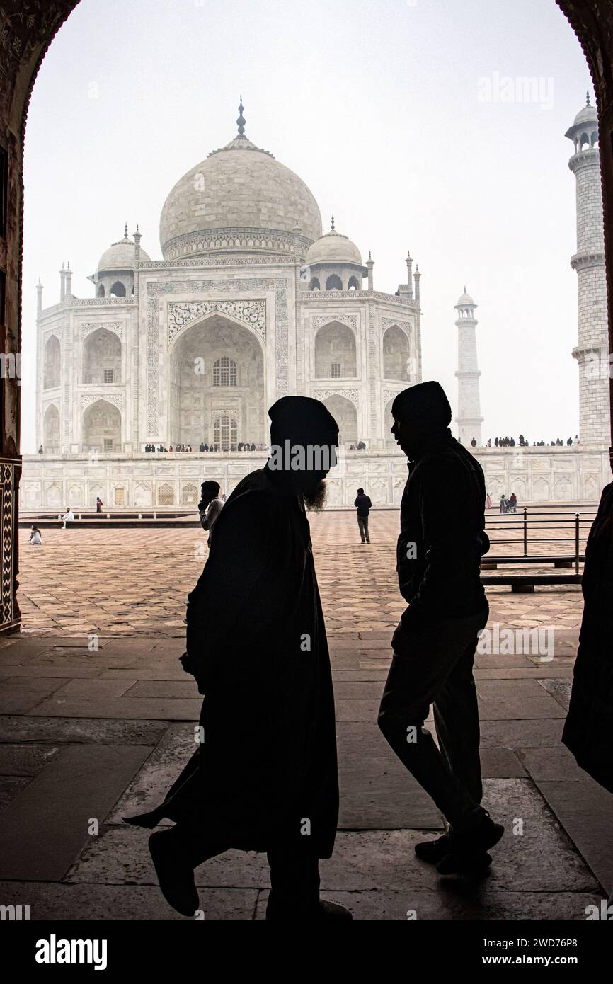 People of every age come to the Taj Mahal to take photos and make life long memories. Agra ...