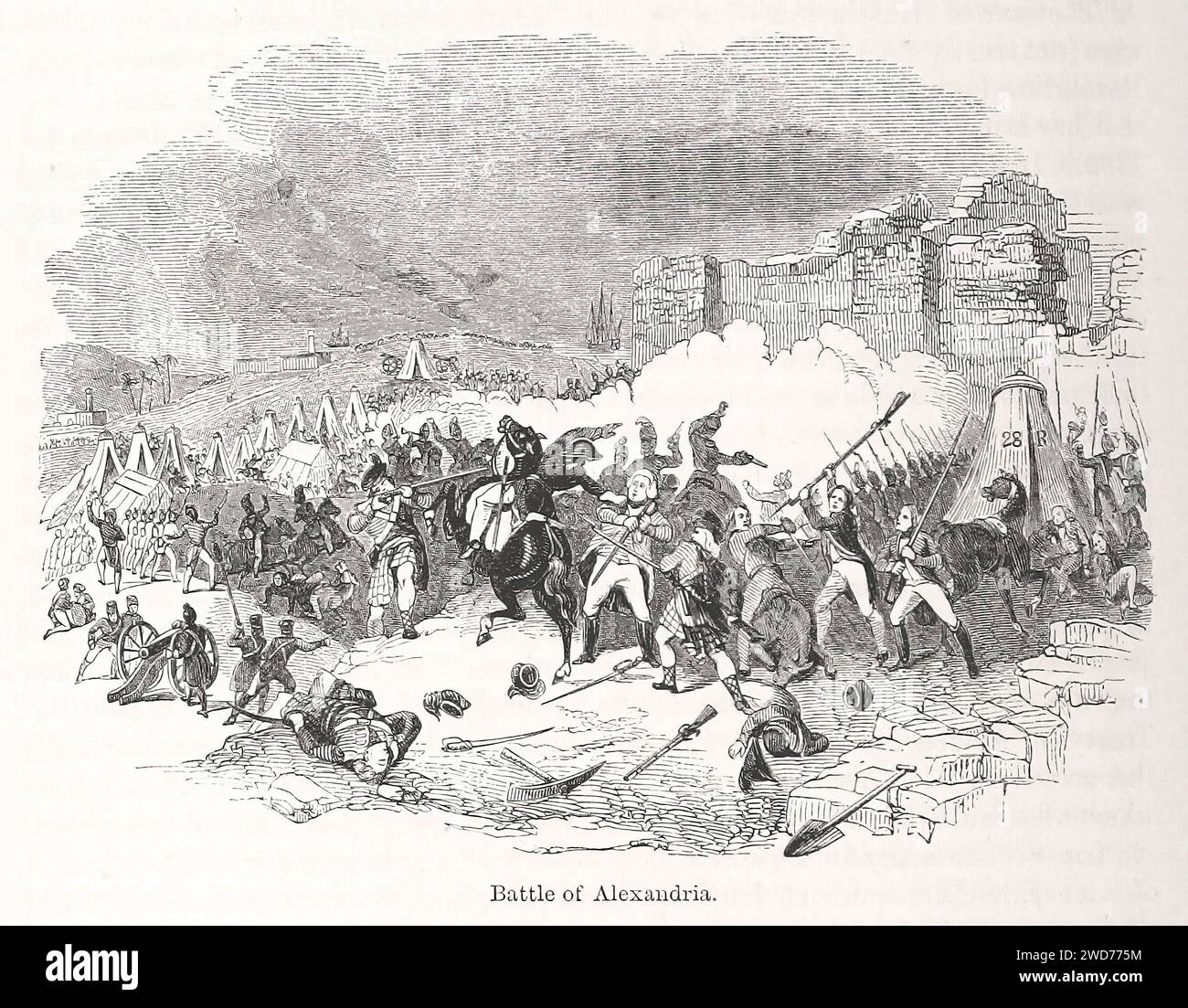 Battle of alexandria ruins hi-res stock photography and images - Alamy