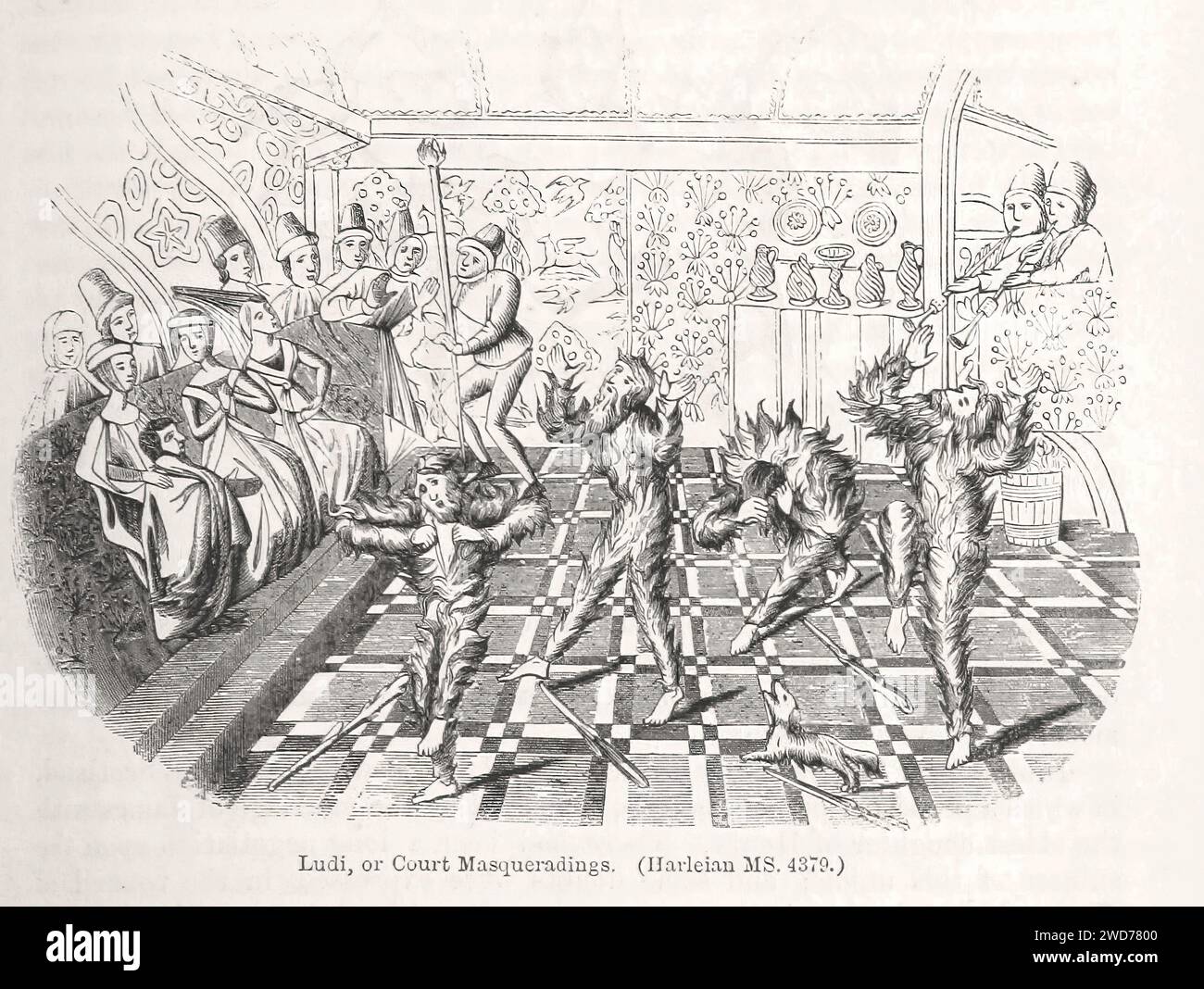 LUDI, OR COURT MASQUERADINGS. (HARLEIAN MS. 4379.) - Image taken from ...