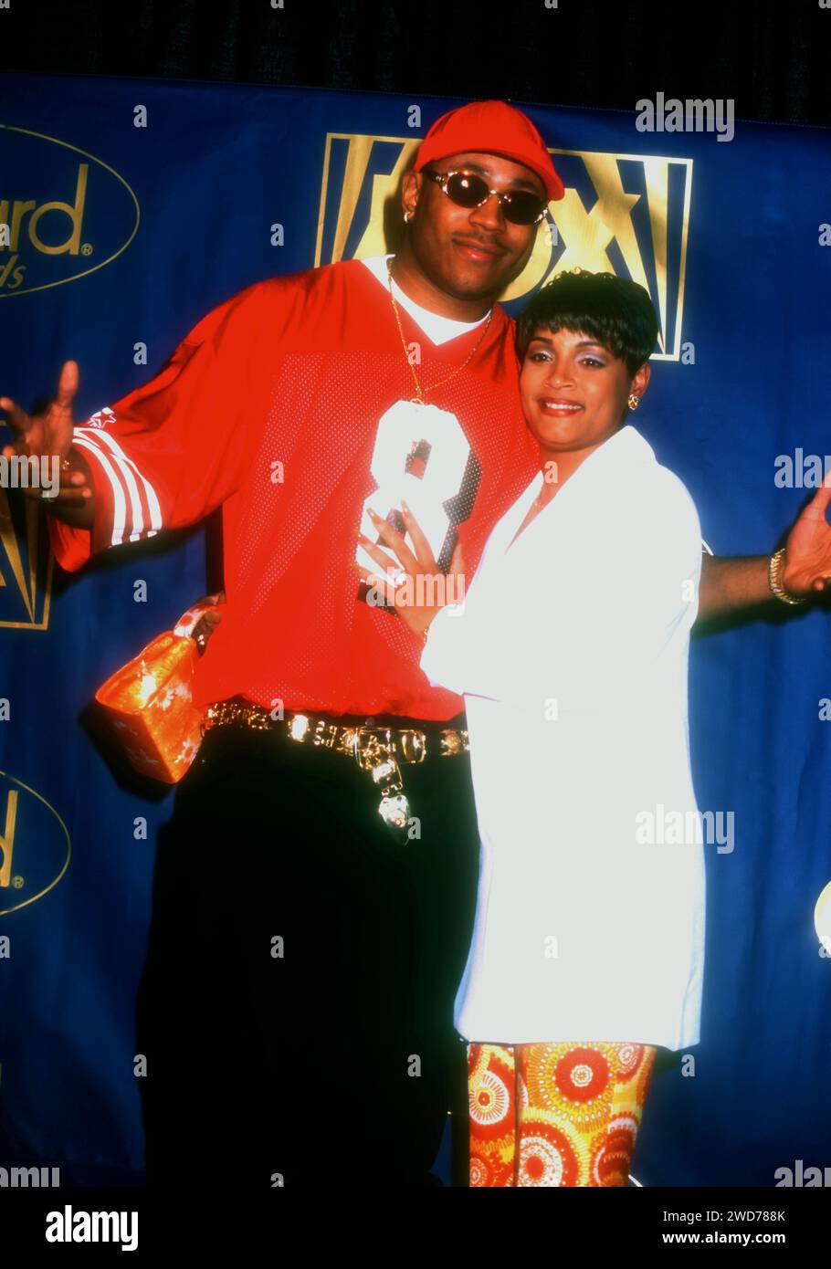 Las Vegas, Nevada, USA 4th December 1996 Rapper LL Cool J and wife ...