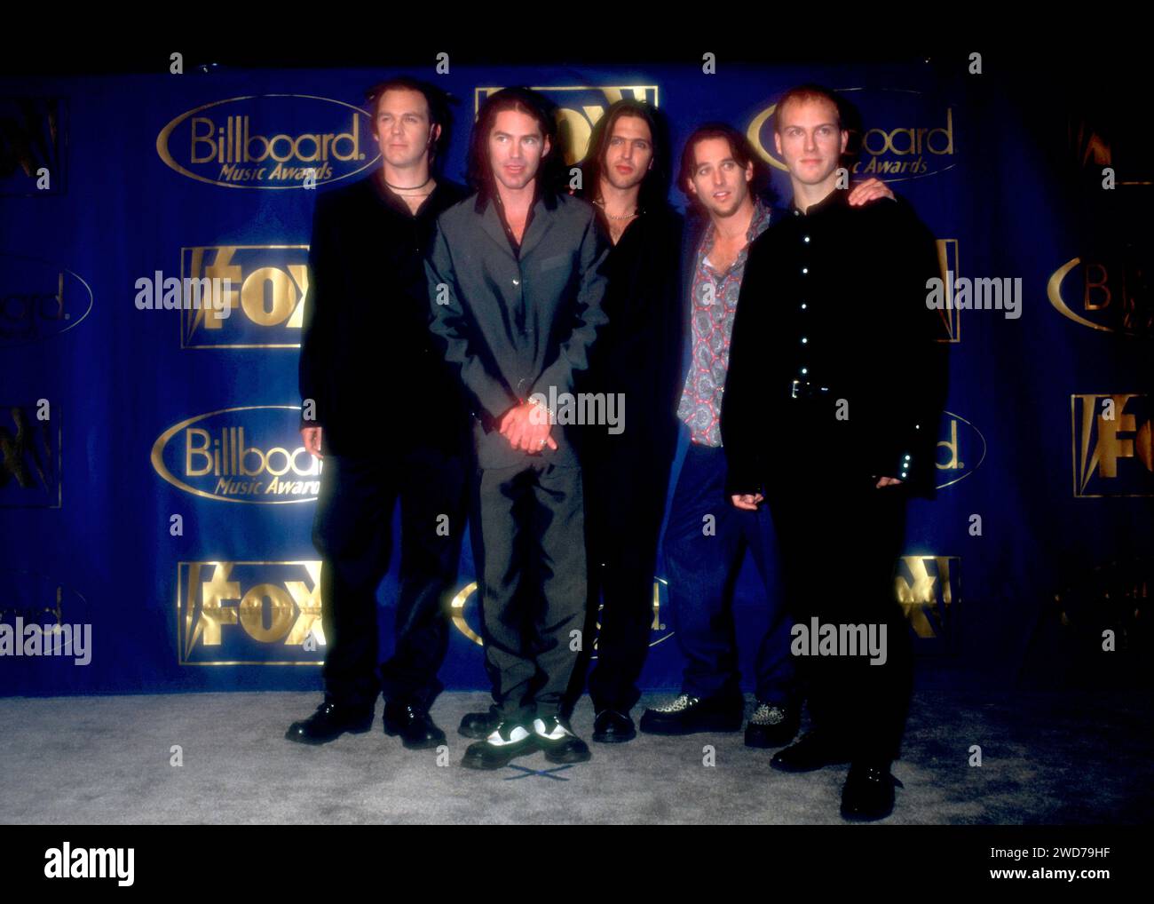 Las Vegas, Nevada, USA 4th December 1996 (L-R) Musicians Jim Woods ...