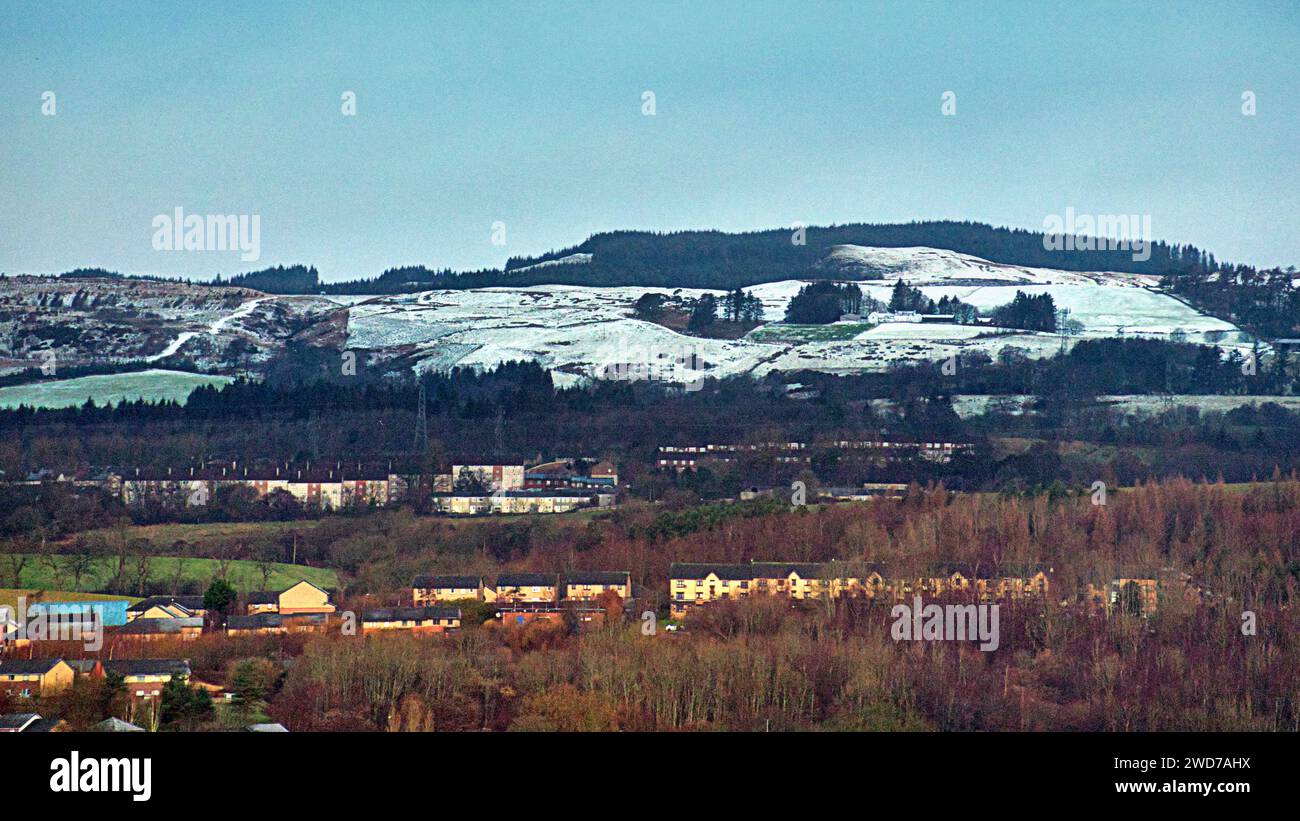 Glasgow, Scotland, UK. 19th January, 2024. UK Weather: Freezing night ...