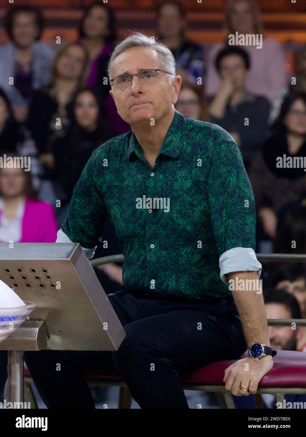 Rome, Italy. 19th Jan, 2024. Rome, Elios studios, TV show "Avanti un ...