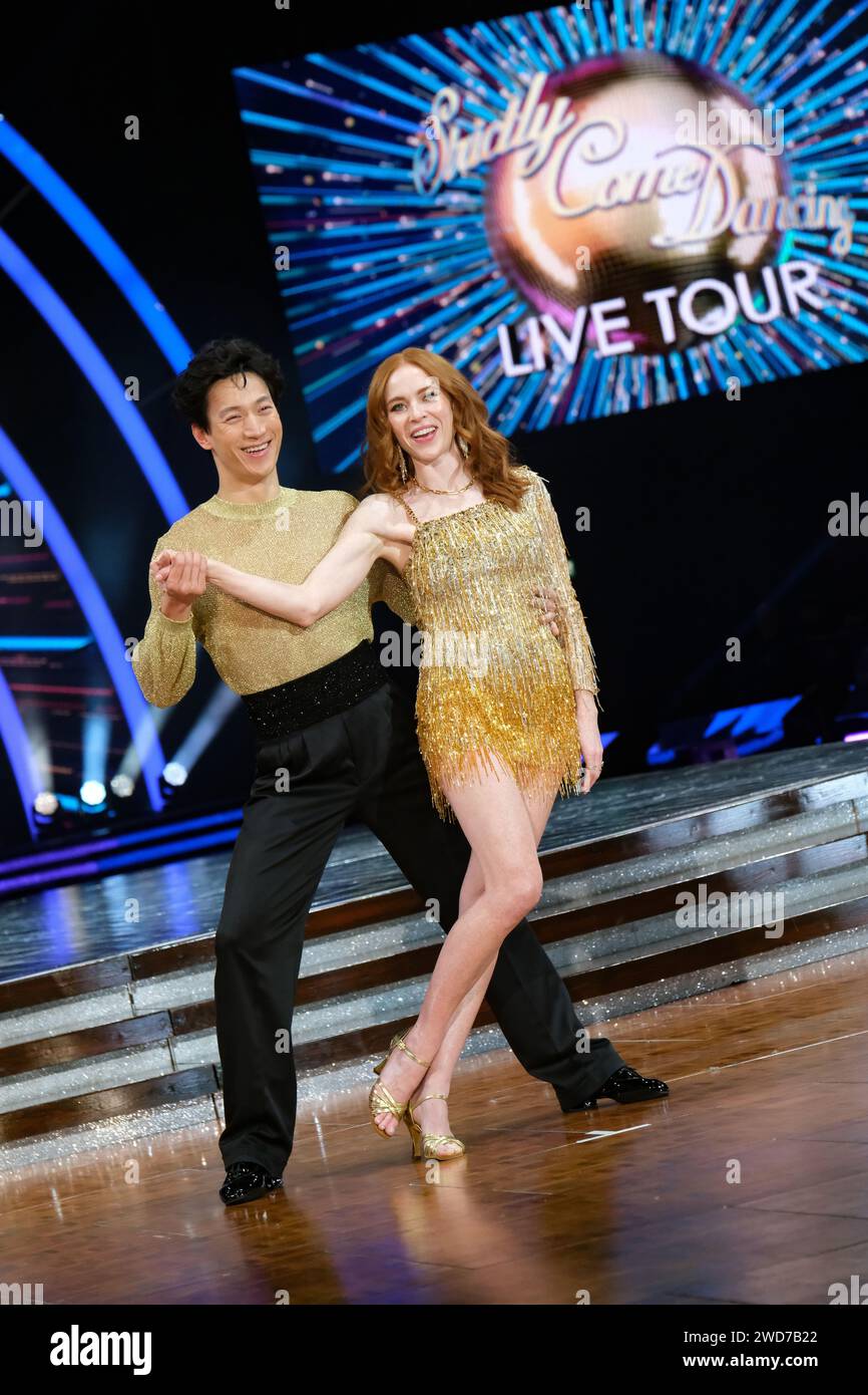 Utilita Arena, Birmingham, UK. Thursday, January 18, 2024.Broadcaster ...