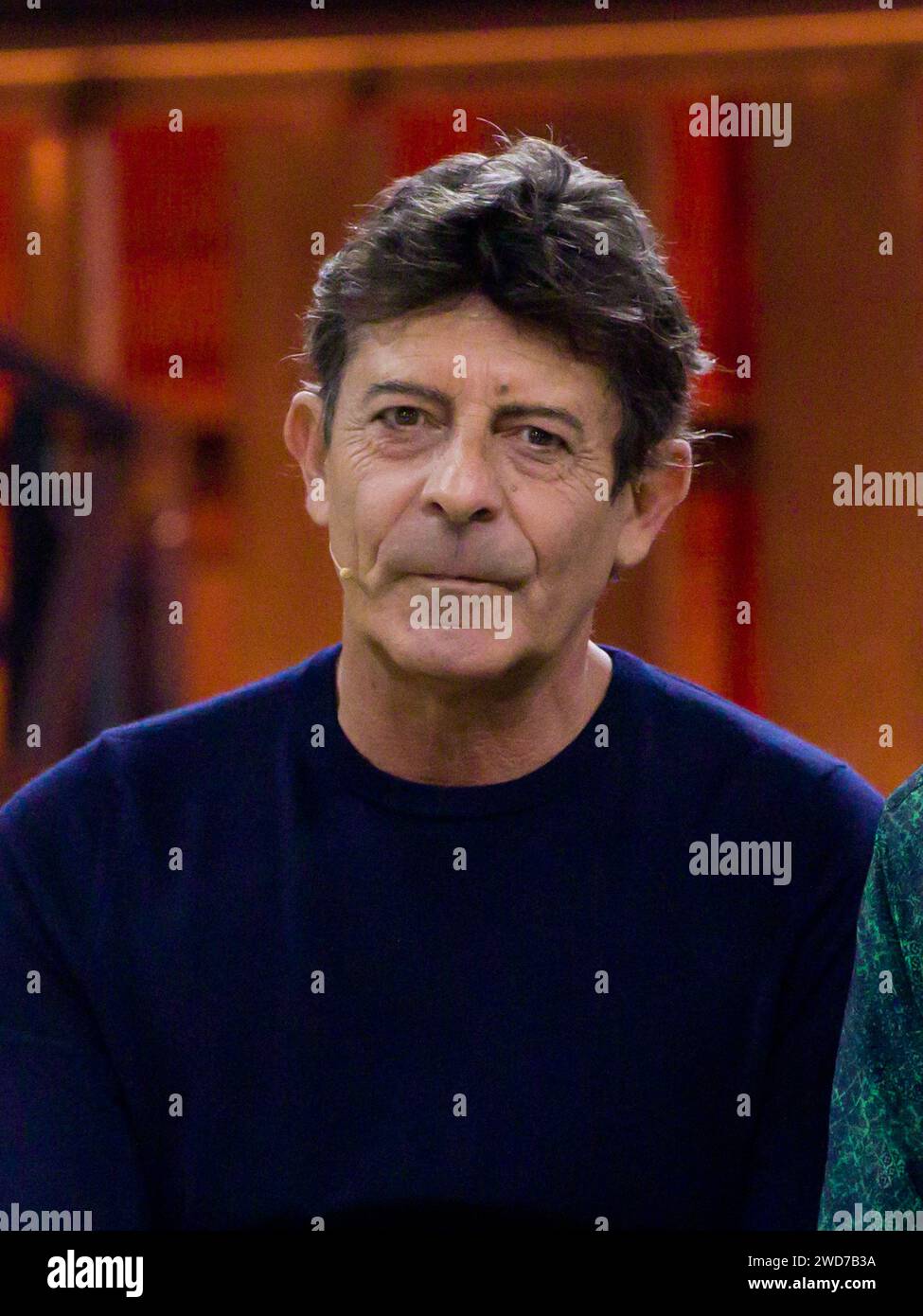Rome, Italy. 19th Jan, 2024. Rome, Elios studios, TV show "Avanti un ...